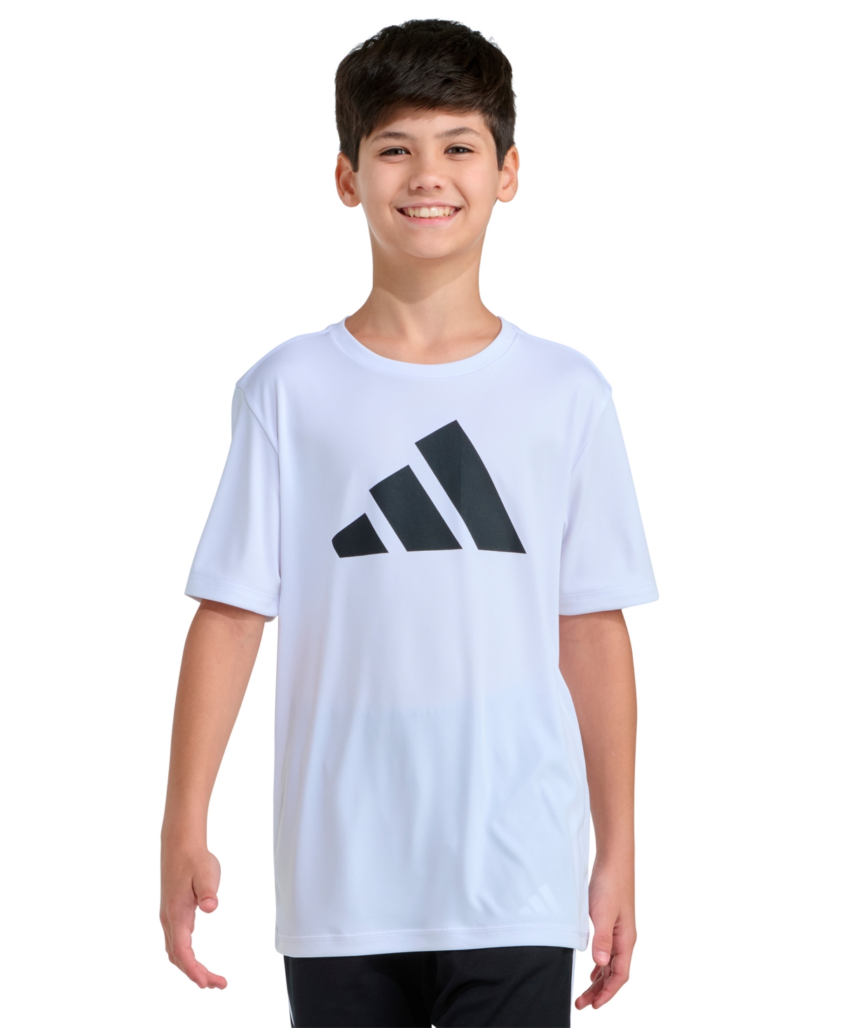 Click here for adidas Boys 8-20 Graphic Print Crewneck T-Shirt -... prices