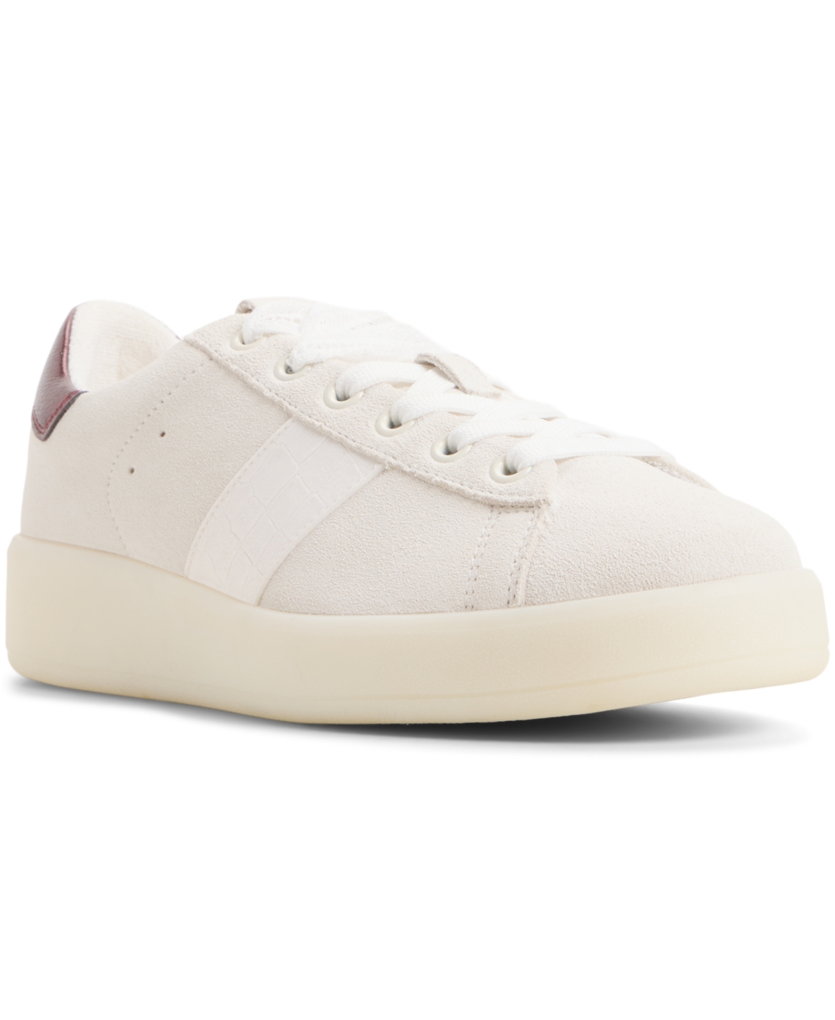 Click here for Aldo Womens Adrei Lace-Up Jogger Sneakers - White... prices