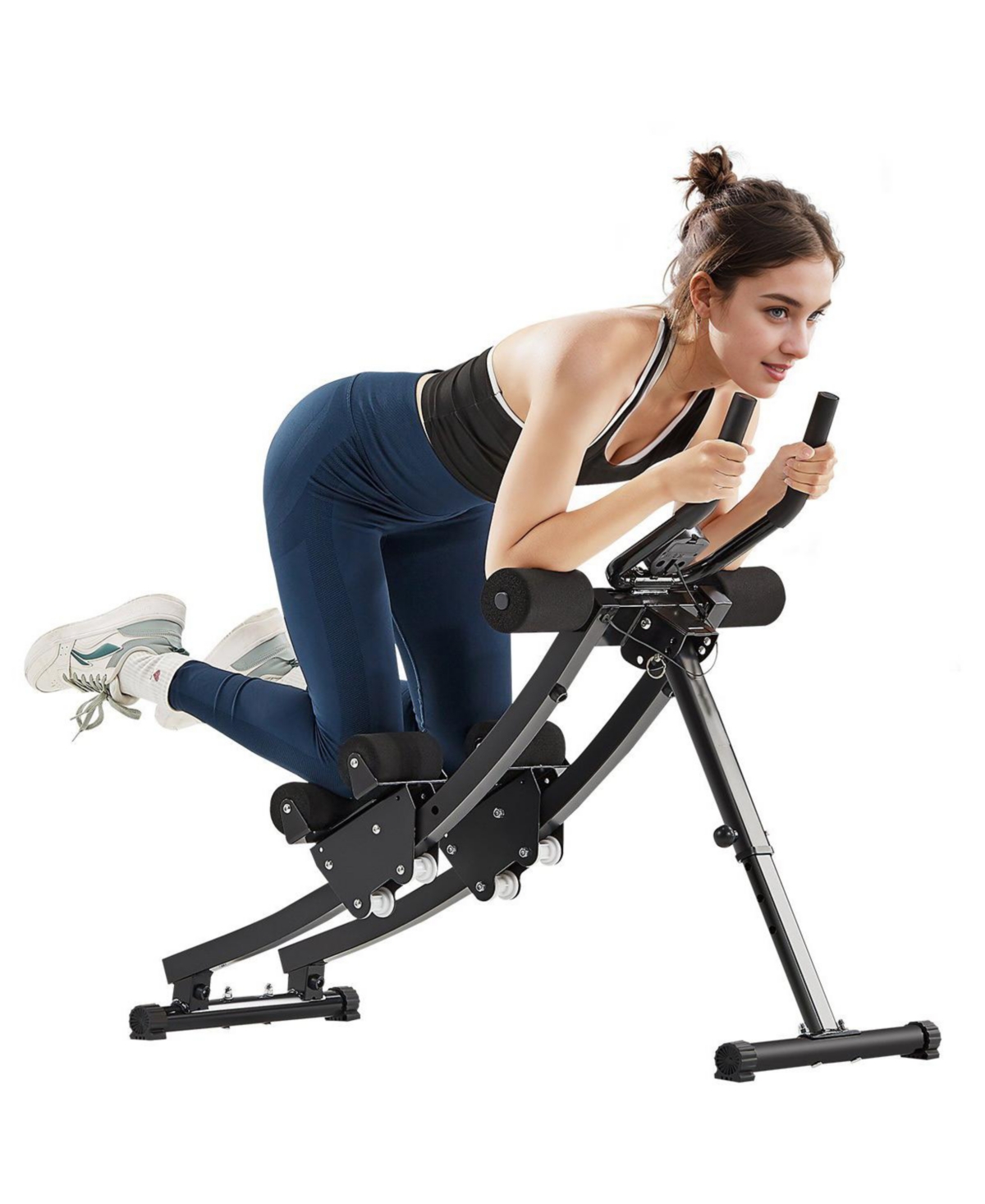 Click here for Mecale Dual-Track Ab Workout Machine  Foldable Adj... prices