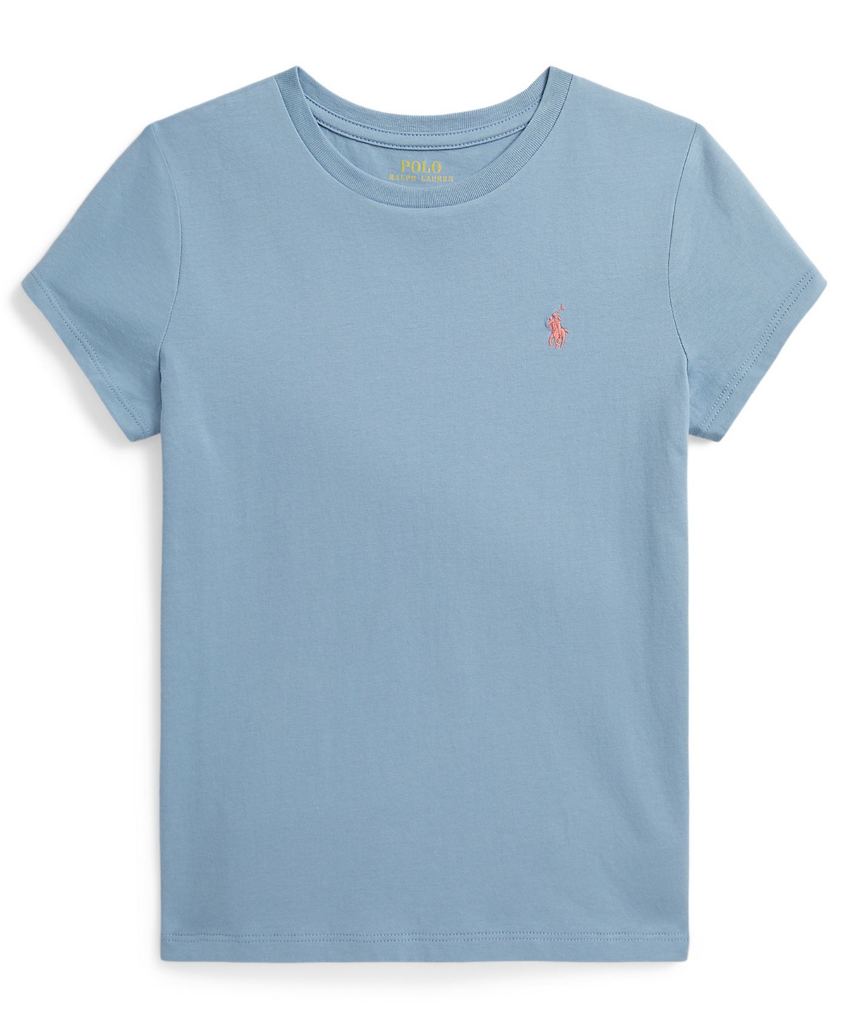 Click here for Polo Ralph Lauren Girls 7-16 Crewneck T-Shirt - Ve... prices