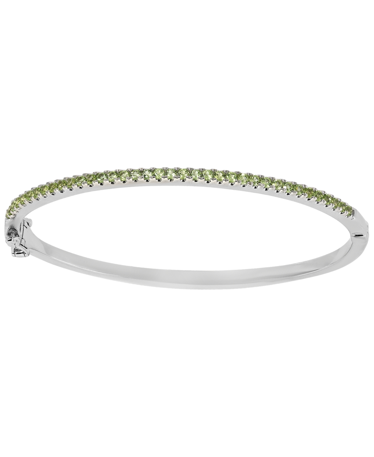 Click here for Macys Peridot (1-1/3 ct. t.w.) Bangle Bracelet in... prices