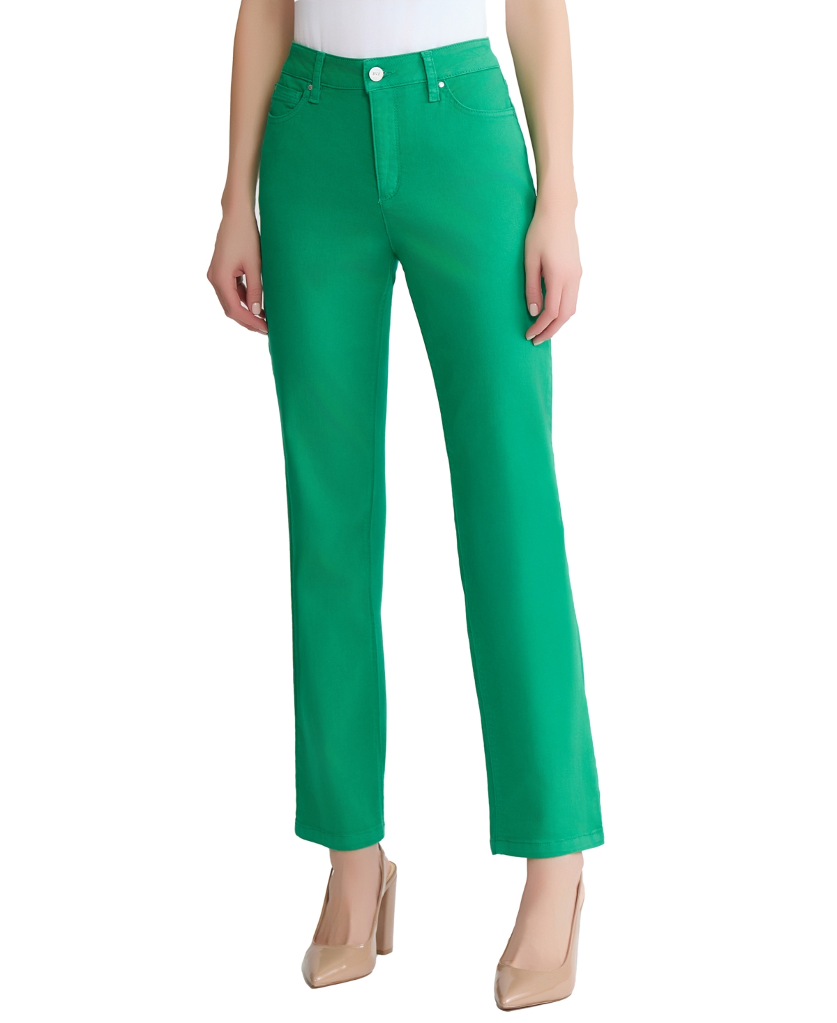 Click here for Jones New York Womens Mid-Rise Lexington Straight... prices