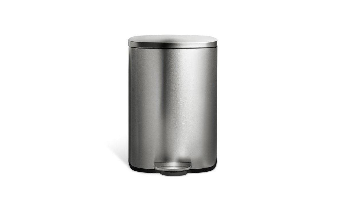 Click here for Ninestars Step On Trash Can 13.2 Gallon Stainless... prices