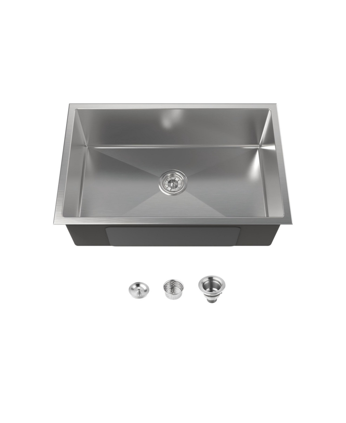 Click here for flynama 30inch Drop In Undermount Single Bowl Brus... prices