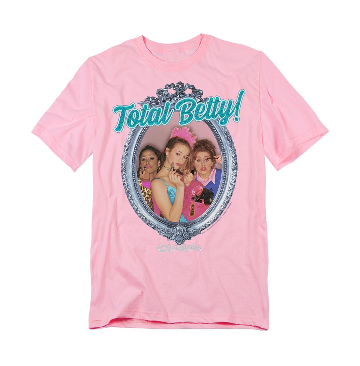 Click here for Clueless Mens Total Betty T Shirt - Pink prices
