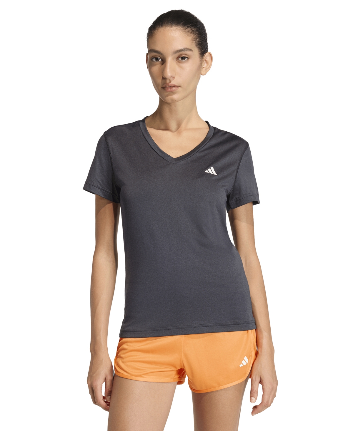 Click here for adidas Womens Workout Essentials V-Neck T-Shirt -... prices
