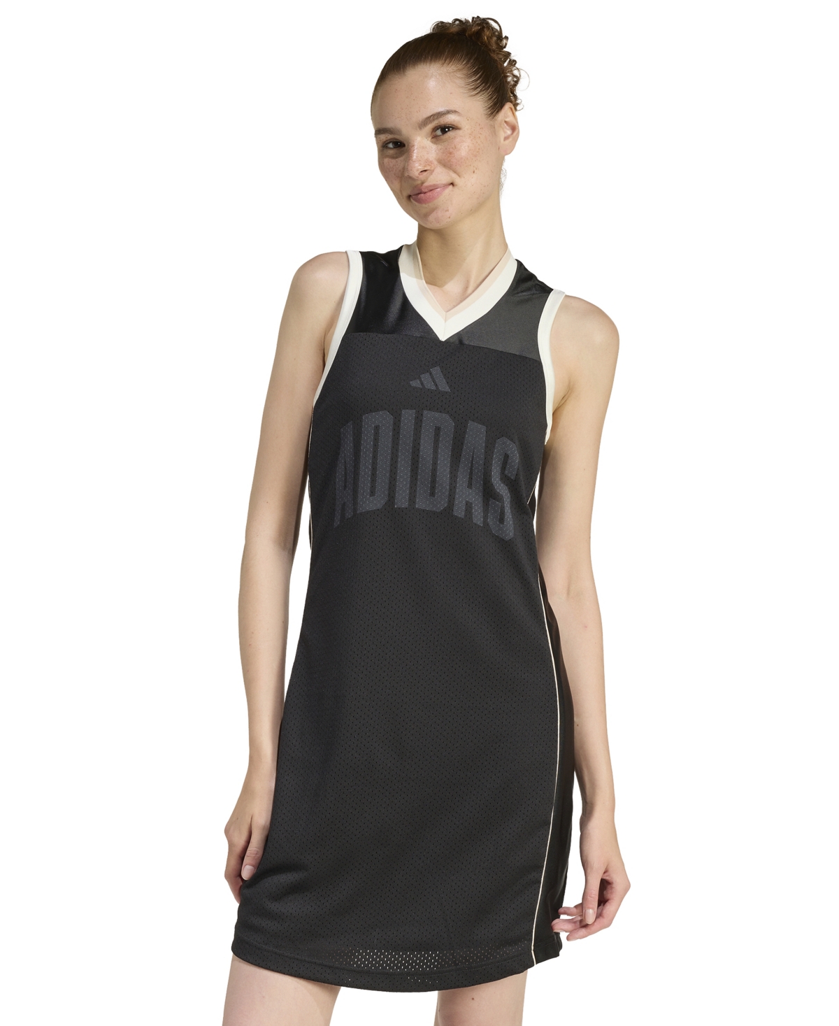 Click here for adidas Womens Stadium Mesh Sportswear Dress - Blac... prices