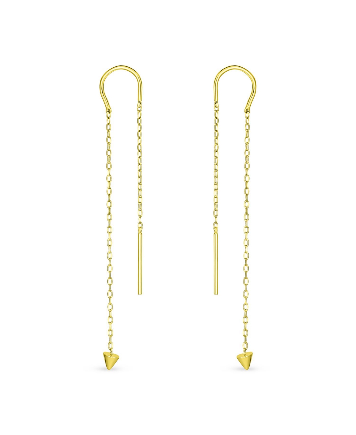Click here for Bling Jewelry Minimalist Tiny Arrow Chain Threader... prices
