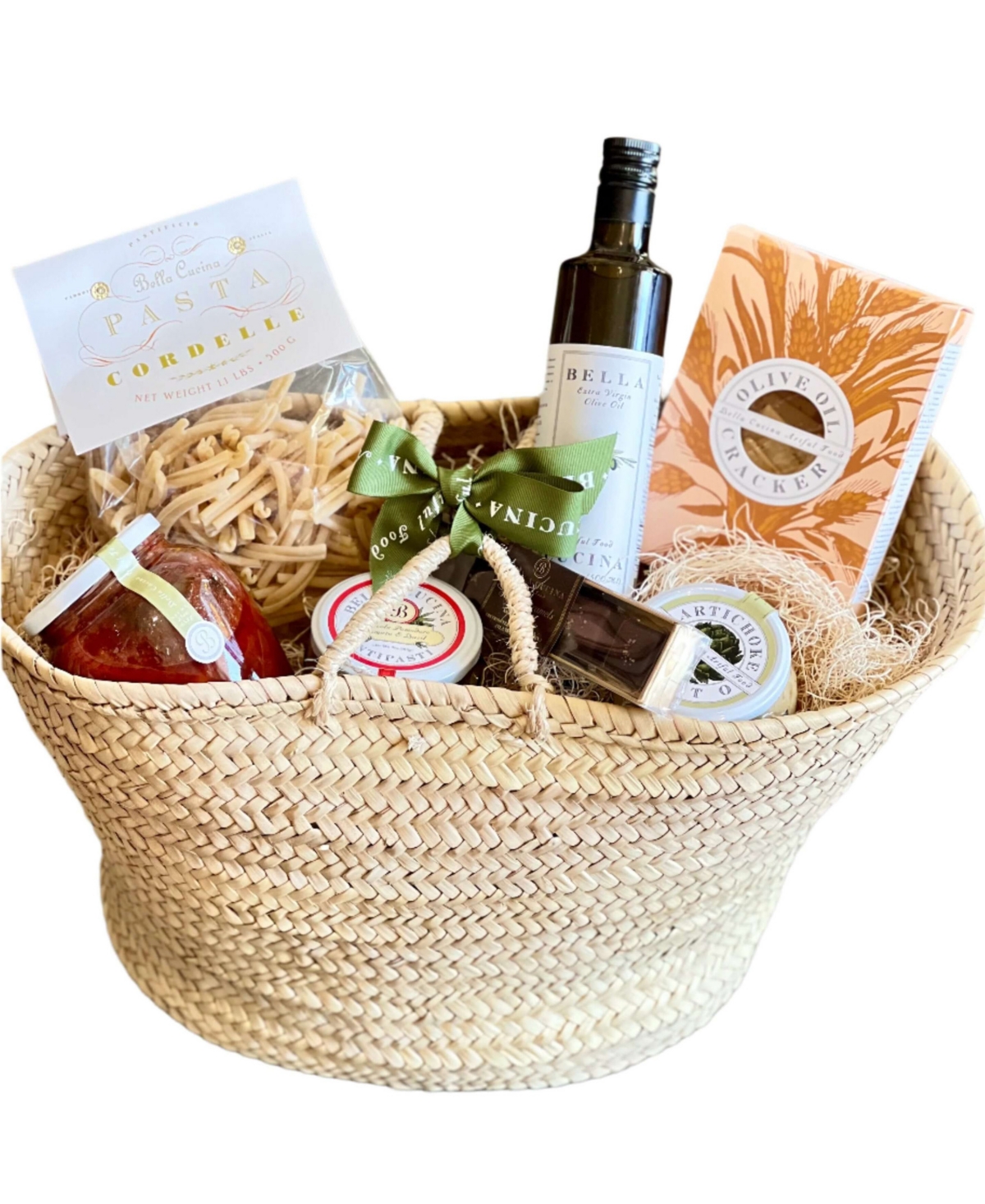 Click here for Bella Cucina Italian Dinner Party Basket  7-Pc. prices