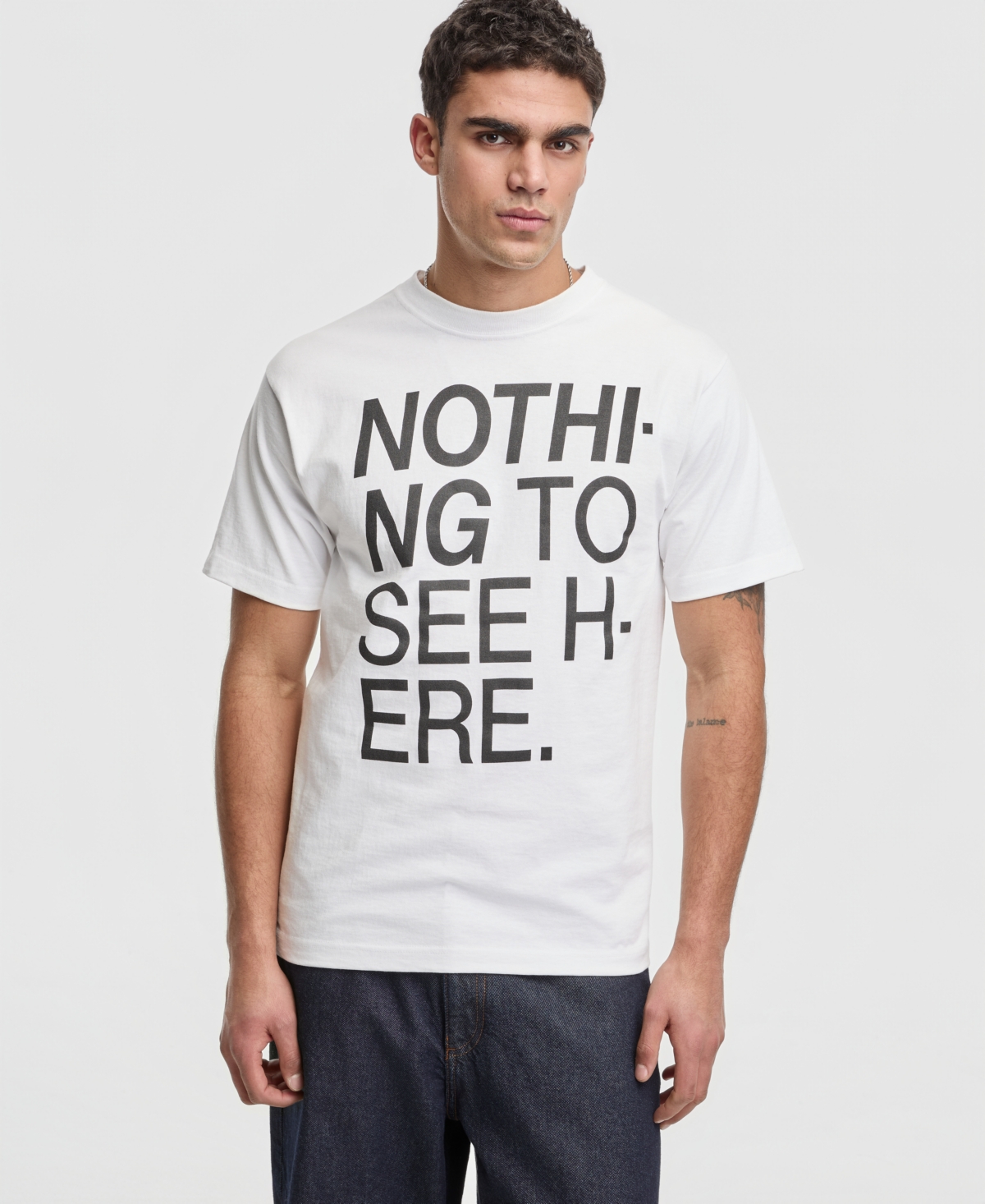 Click here for Mode of One Mens Relaxed-Fit Nothing To See Here G... prices