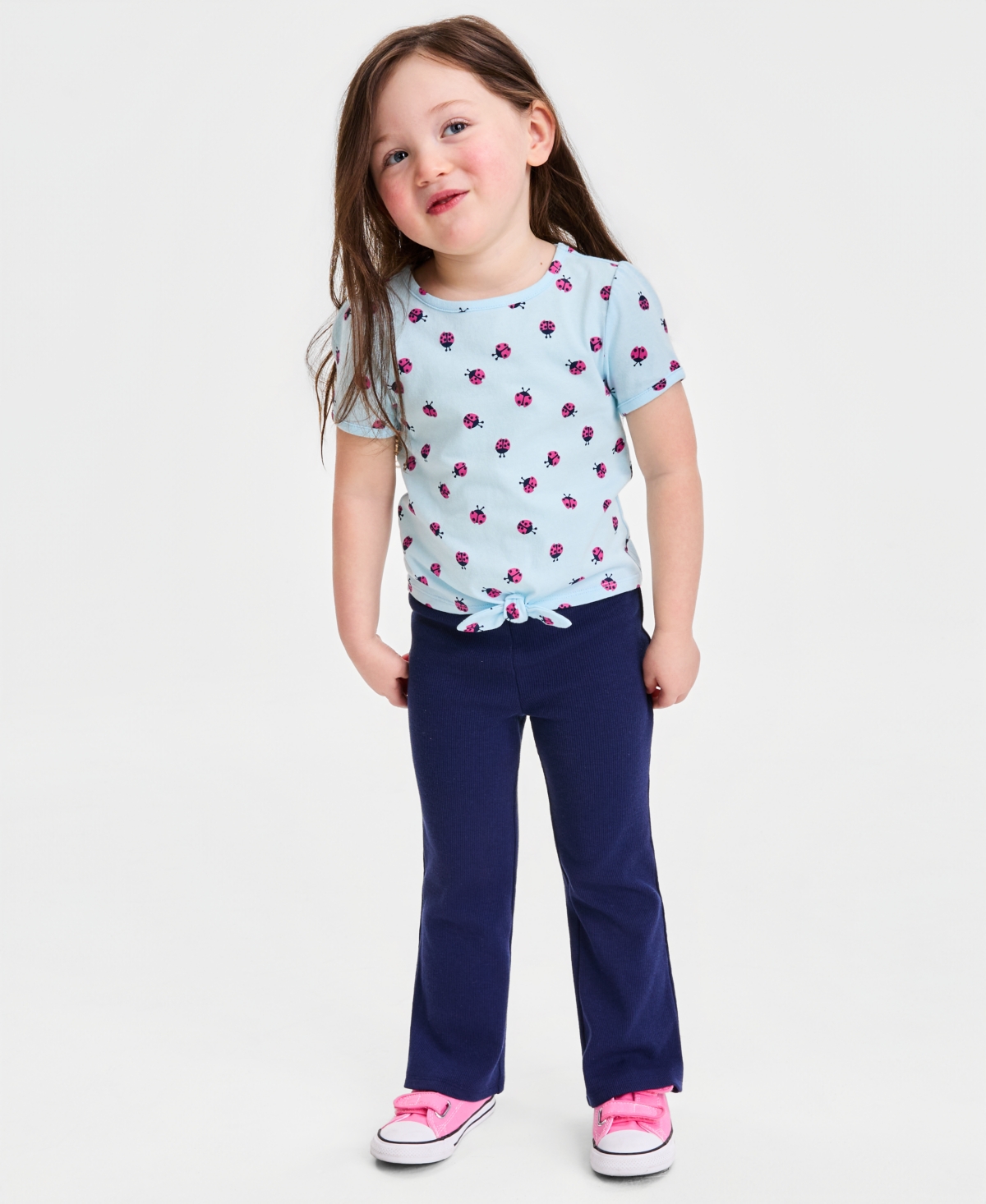 Click here for Epic Threads Girls 12M-5T Ladybug-Print Tie T-Shir... prices