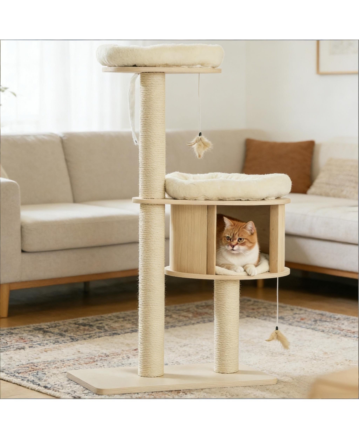 Click here for Zeus & Ruta Cat Tree - Natural prices