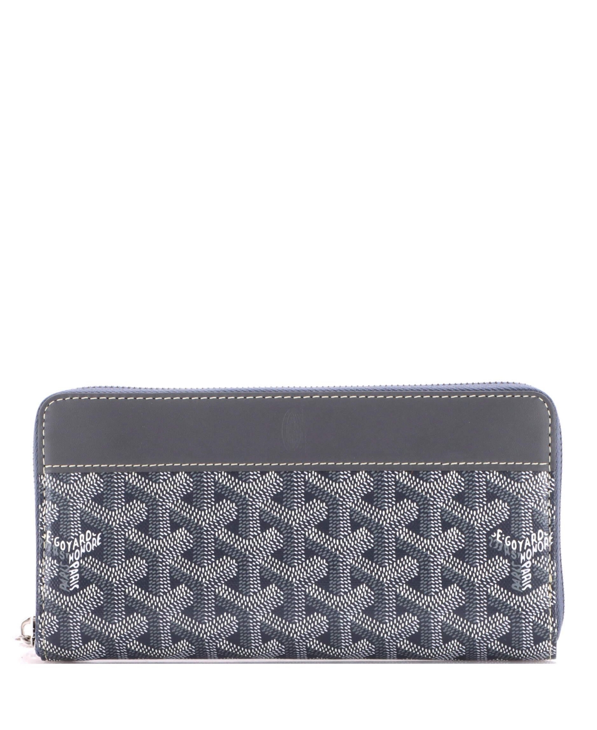 Click here for Pre-Owned Goyard Matignon Zip Wallet Coated Canvas... prices
