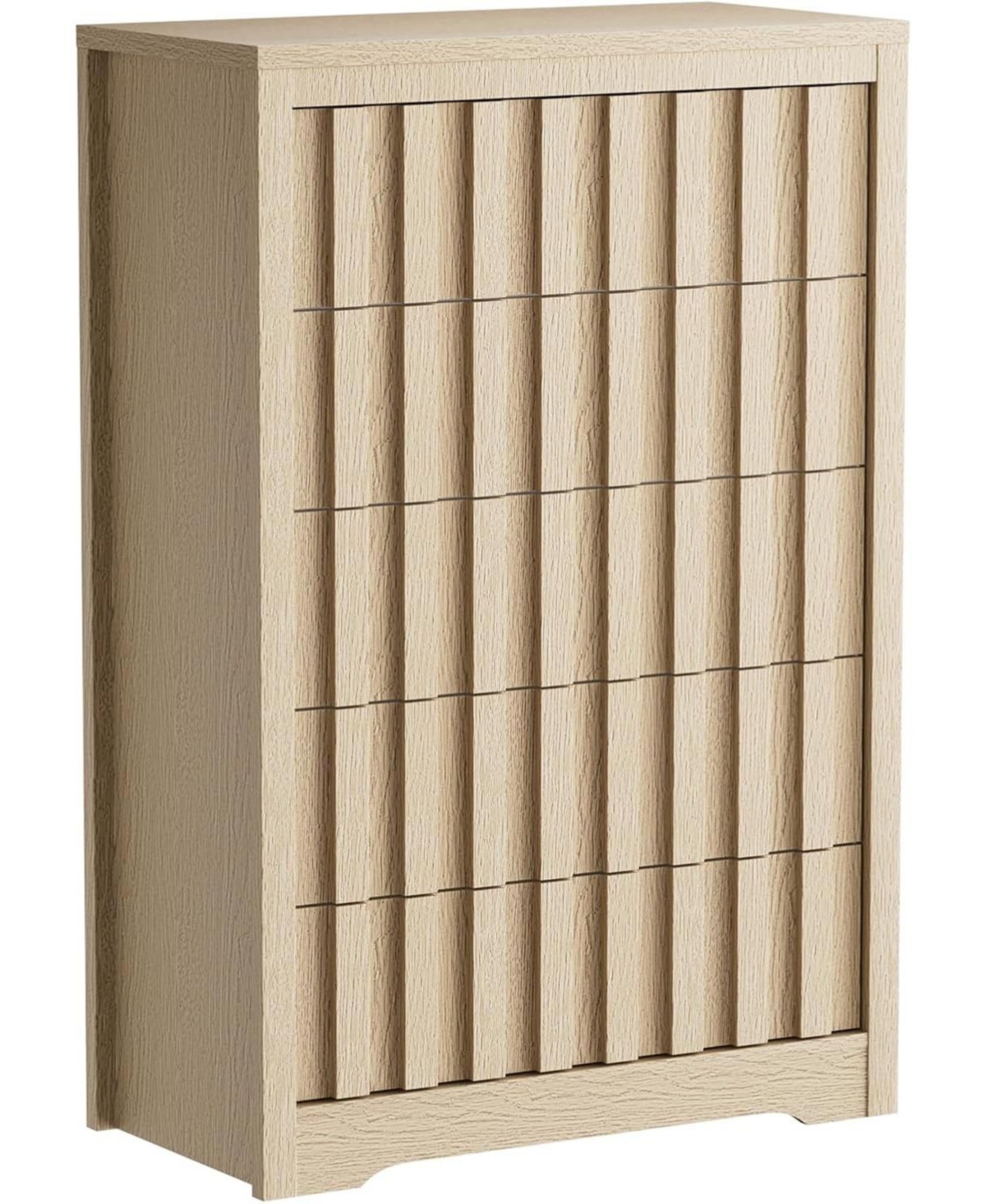 Click here for Gaomon 5-Drawer Tall Fluted Dresser  Modern Handle... prices