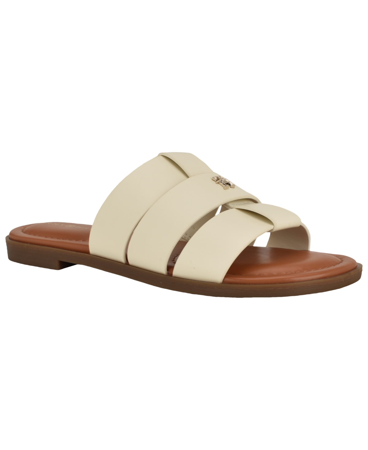 Click here for Tommy Hilfiger Womens Moden Slide-On Flat Sandal -... prices