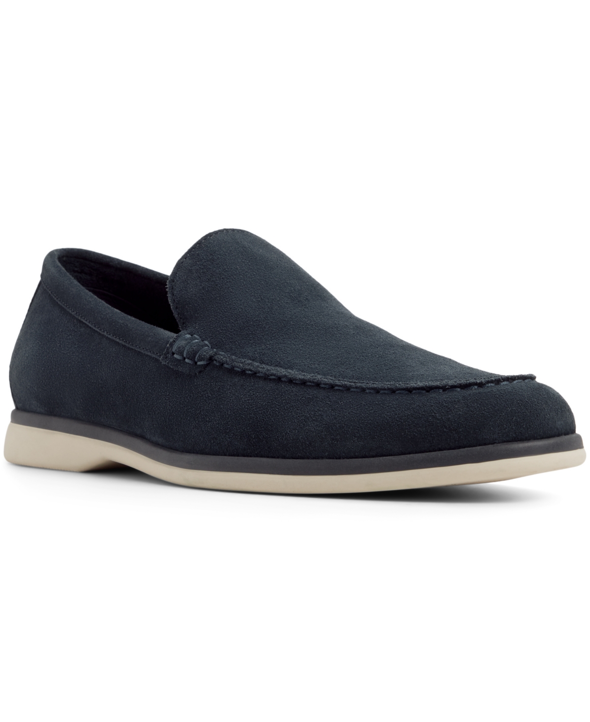 Click here for Aldo Mens Mariner Leather Slip-On Loafers - Navy prices