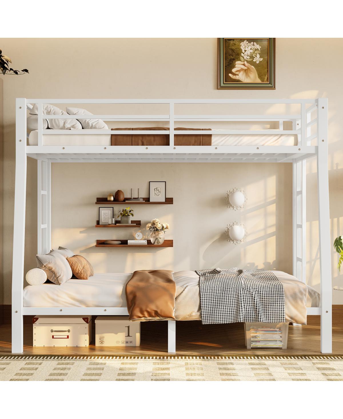 Click here for Streamdale Furniture Metal Full Xl over Queen Bunk... prices