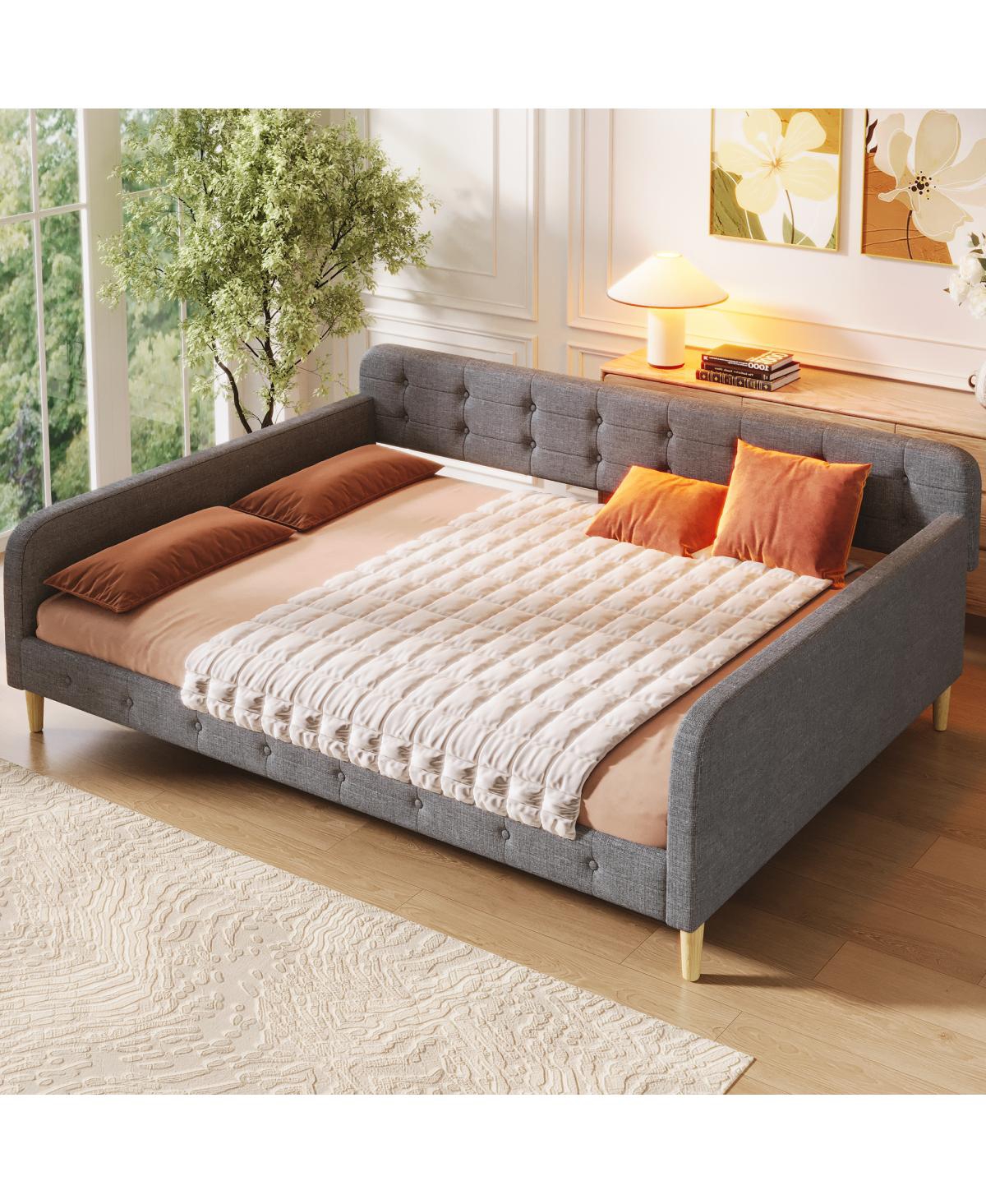 Click here for Streamdale Furniture Queen Size Upholstered Daybed... prices