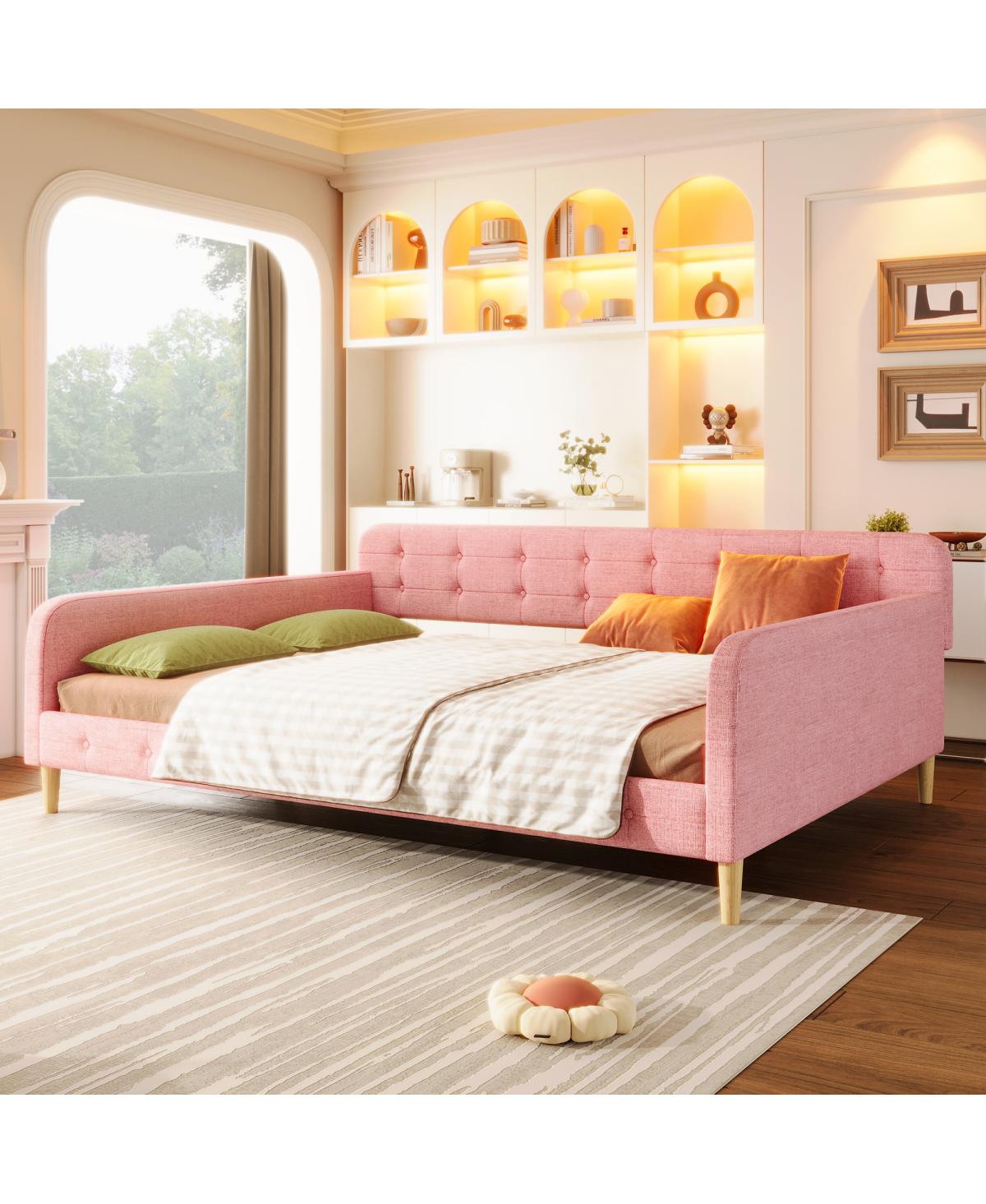 Click here for Streamdale Furniture Queen Size Upholstered Daybed... prices