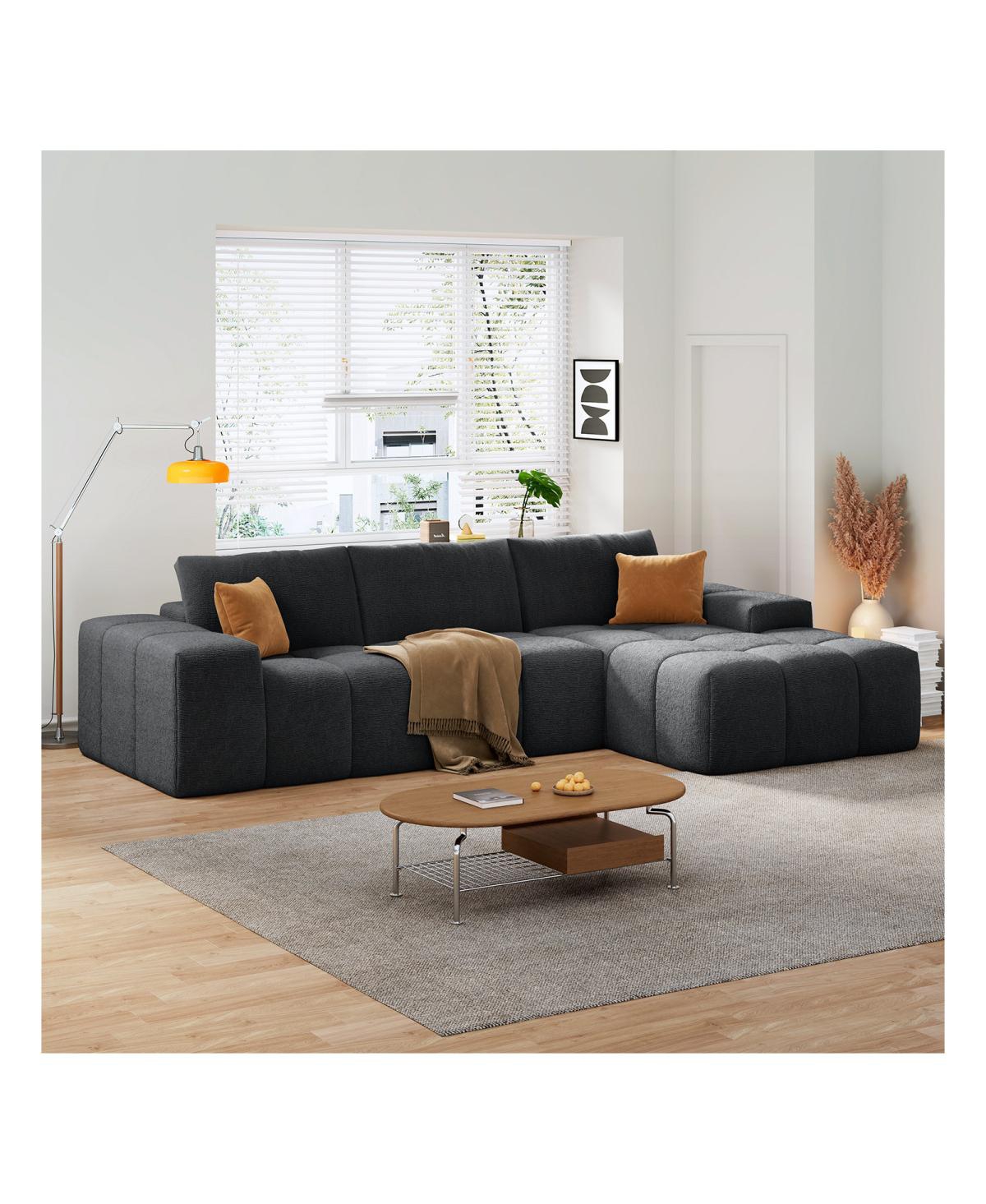 Click here for Streamdale Furniture L-shaped modular sofa  no ass... prices