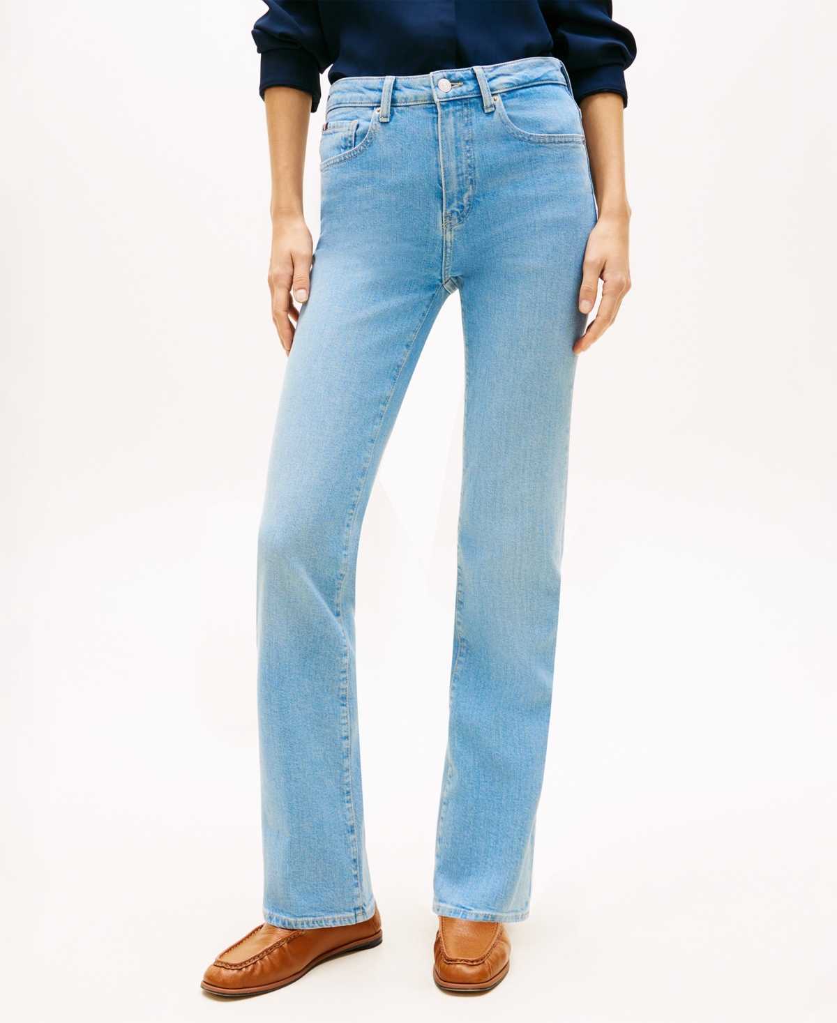 Click here for Tommy Hilfiger Womens Denim Bootcut Jeans - Light... prices