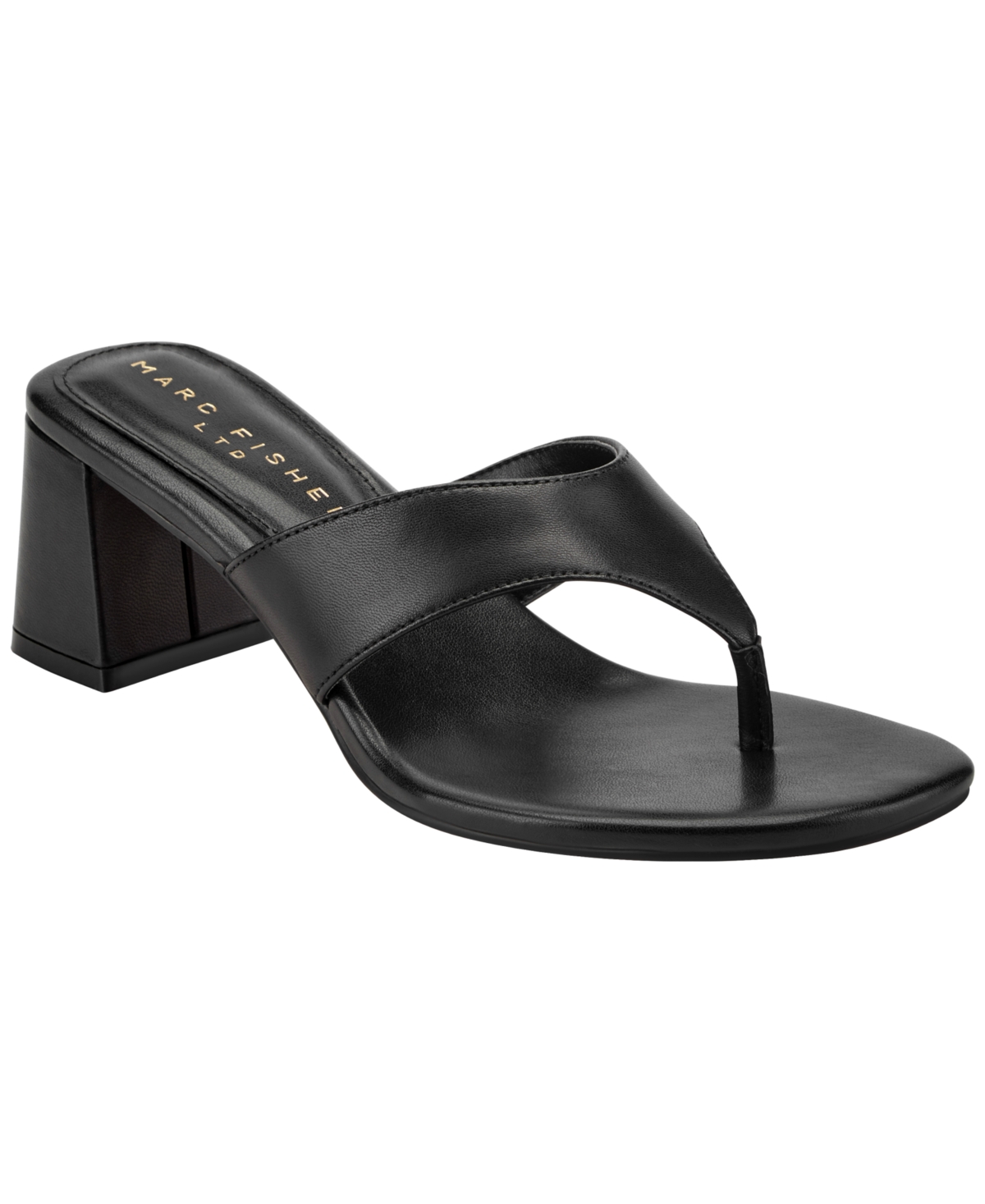 Click here for Marc Fisher Ltd Womens Arcee Leather Block Heel Dr... prices