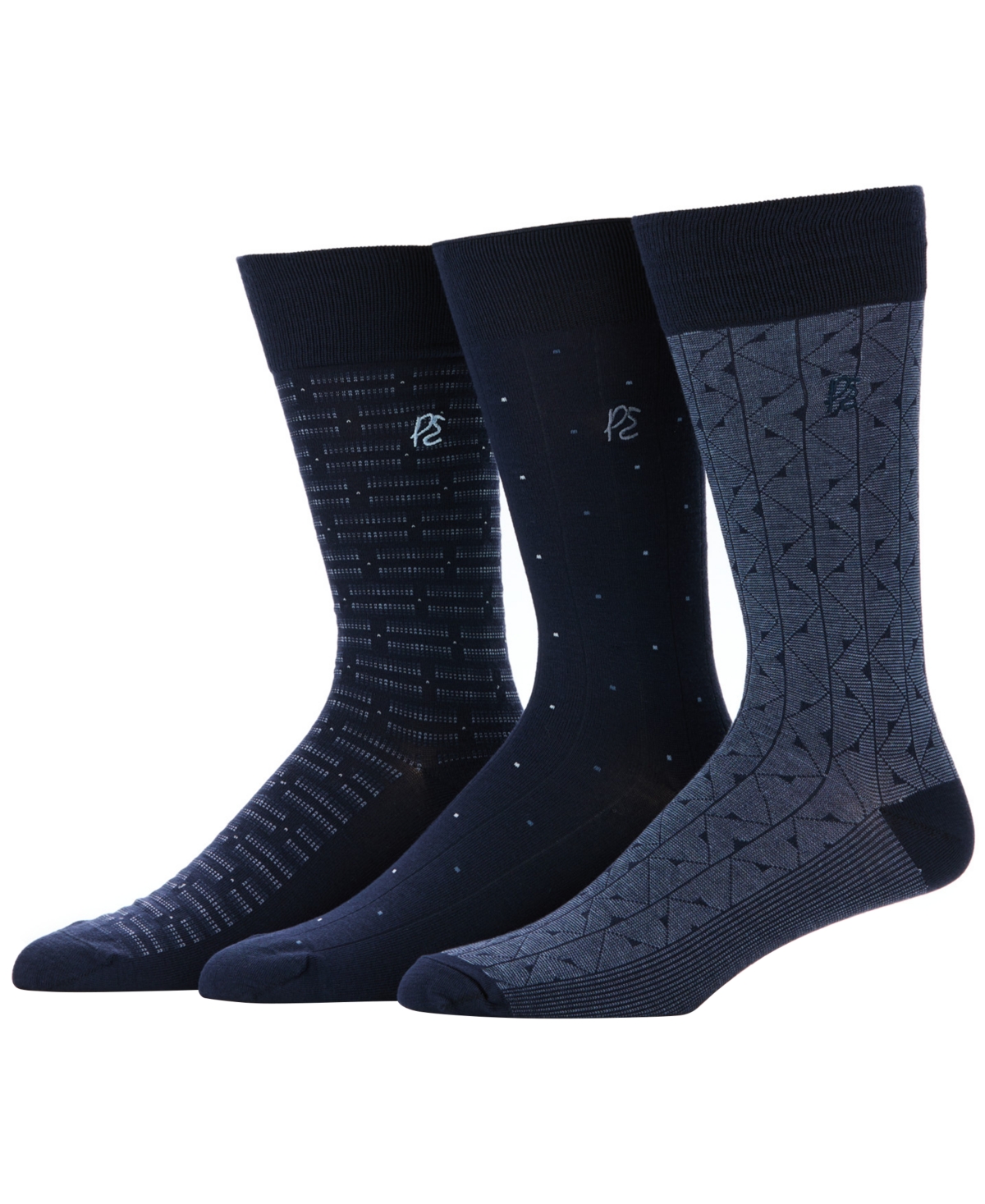 Click here for Perry Ellis Portfolio Mens Patterned Rib Mix Socks... prices