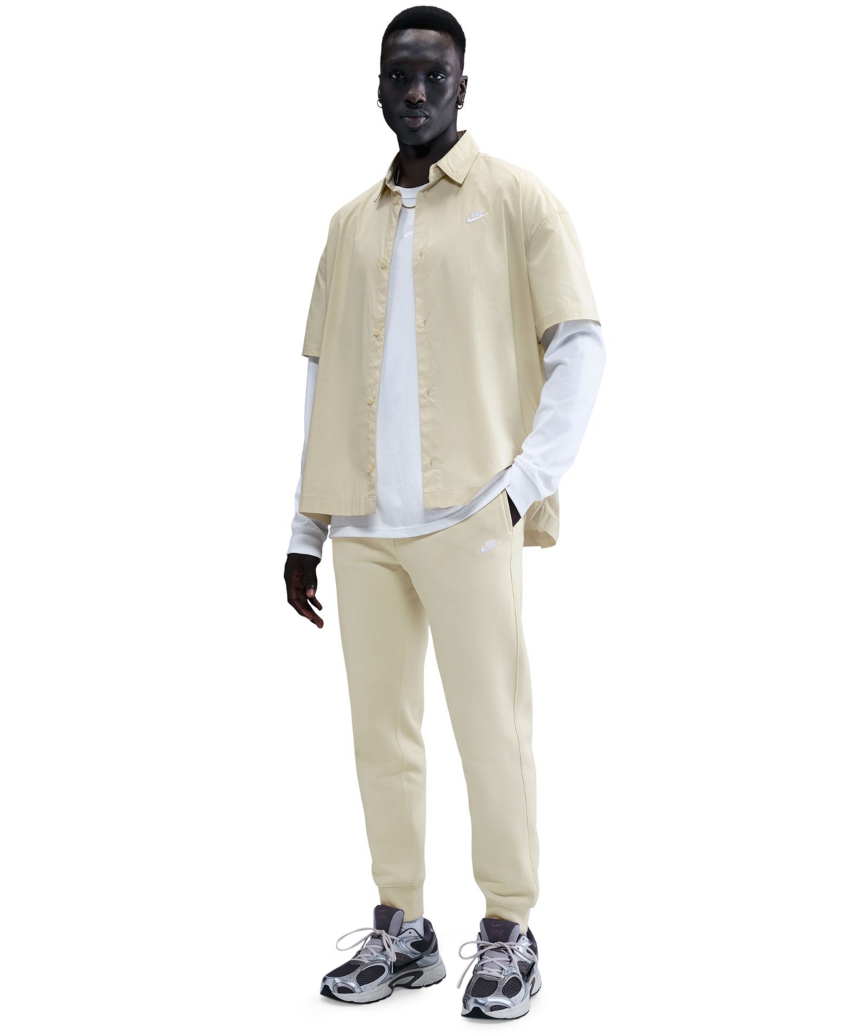 Click here for Nike Club Mens Fleece Drawstring Joggers Pants - L... prices