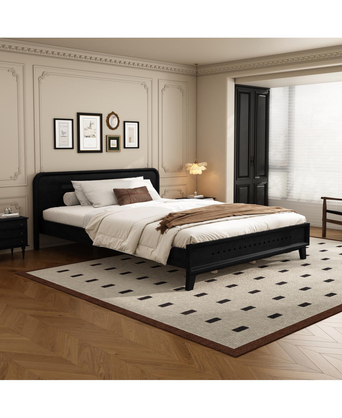 Click here for Streamdale Furniture White Solid Pine Wood Queen B... prices