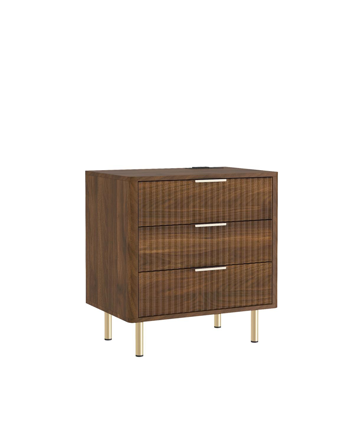 Click here for Streamdale Furniture Modern Wood Nightstand with C... prices