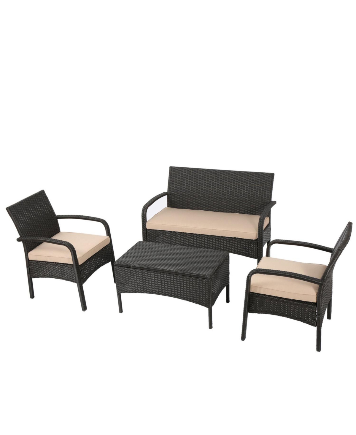 Click here for Streamdale Furniture Cordoba Pe Rattan 4-Piece Out... prices