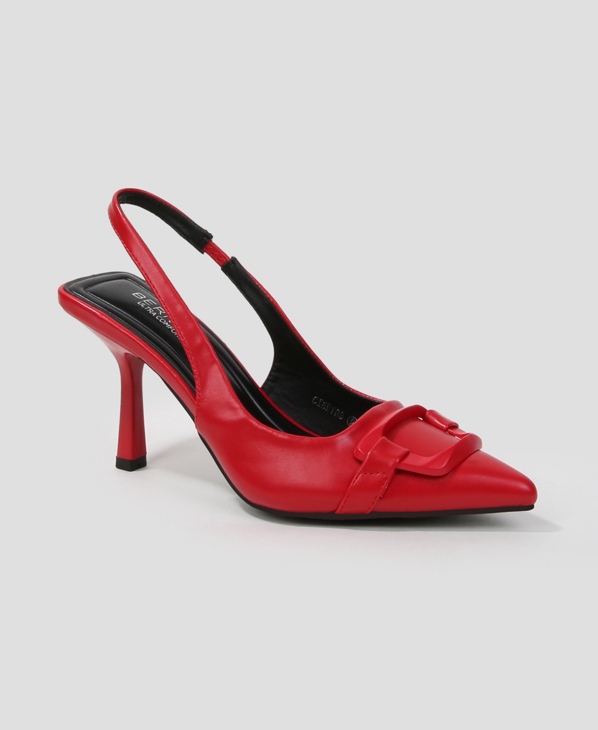 Click here for Berness Cindy Slingback Pumps with Tonal Buckle De... prices