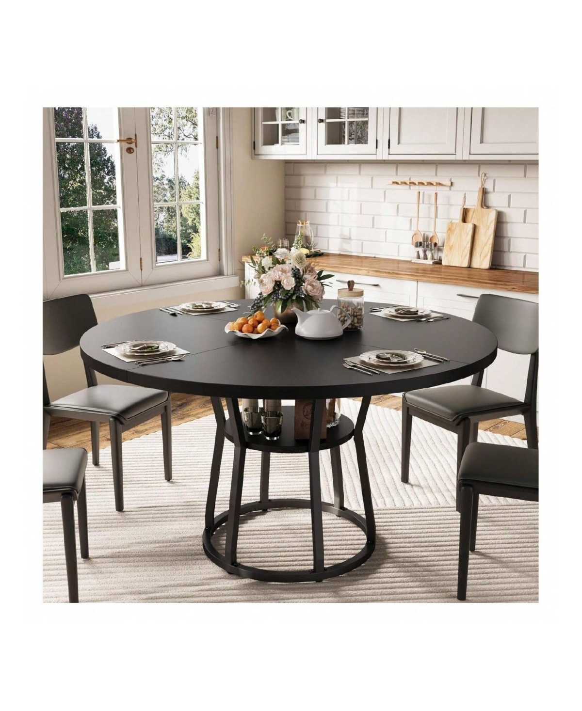 Click here for Gaomon Kitchen Table 42inch Round Farmhouse Dining... prices