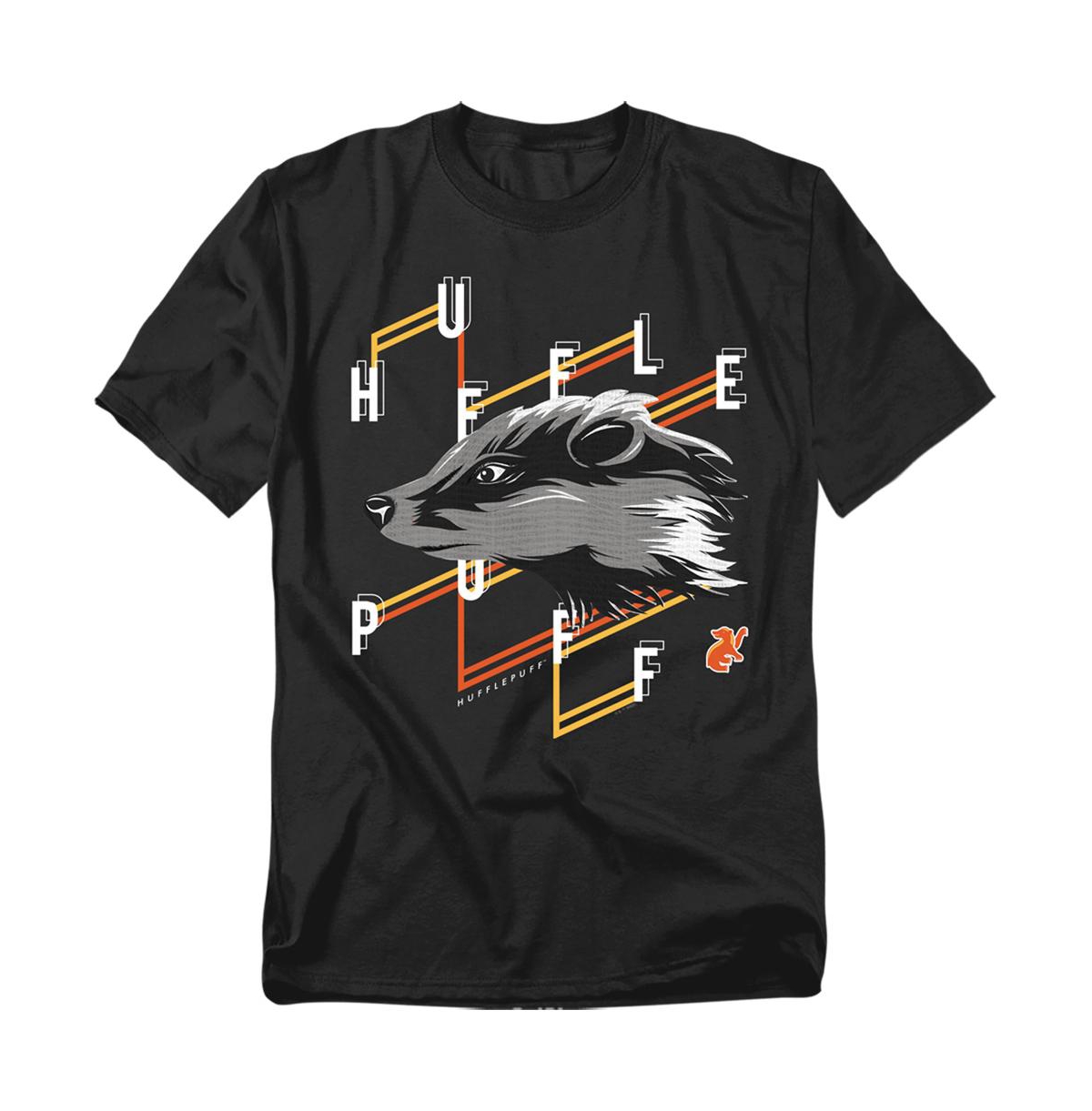 Click here for Harry Potter Mens Hufflepuff Lines T Shirt - Black prices