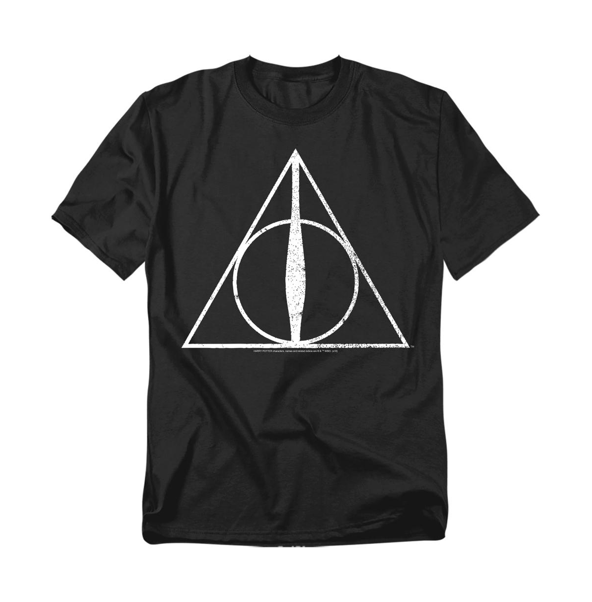 Click here for Harry Potter Mens Deathly Hallows T Shirt - Black prices
