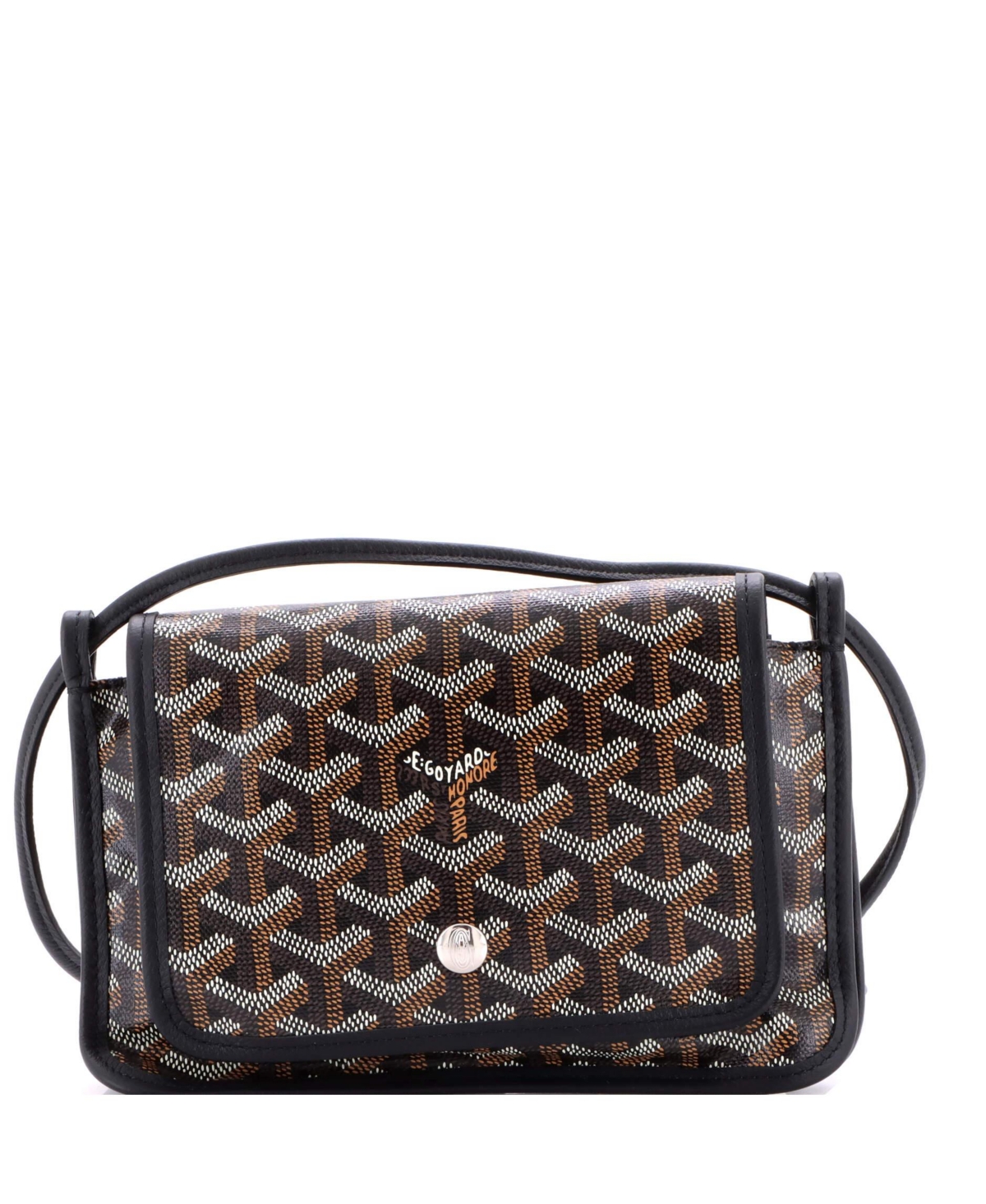 Click here for Pre-Owned Goyard Plumet Clutch Wallet Coated Canva... prices