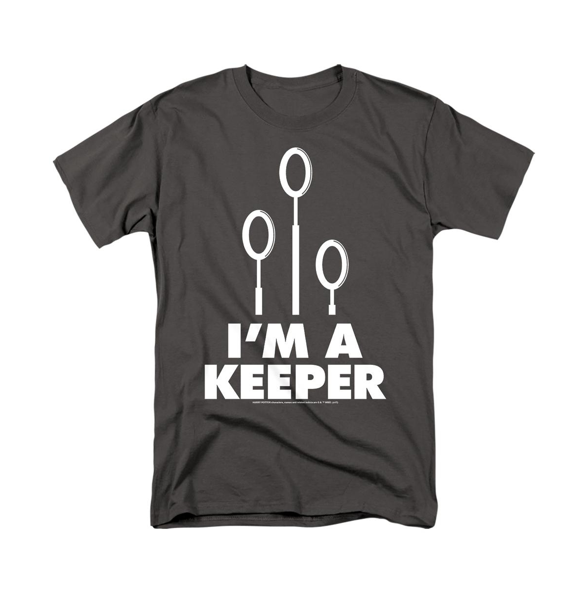 Click here for Harry Potter Mens Keeper T Shirt - Charcoal prices