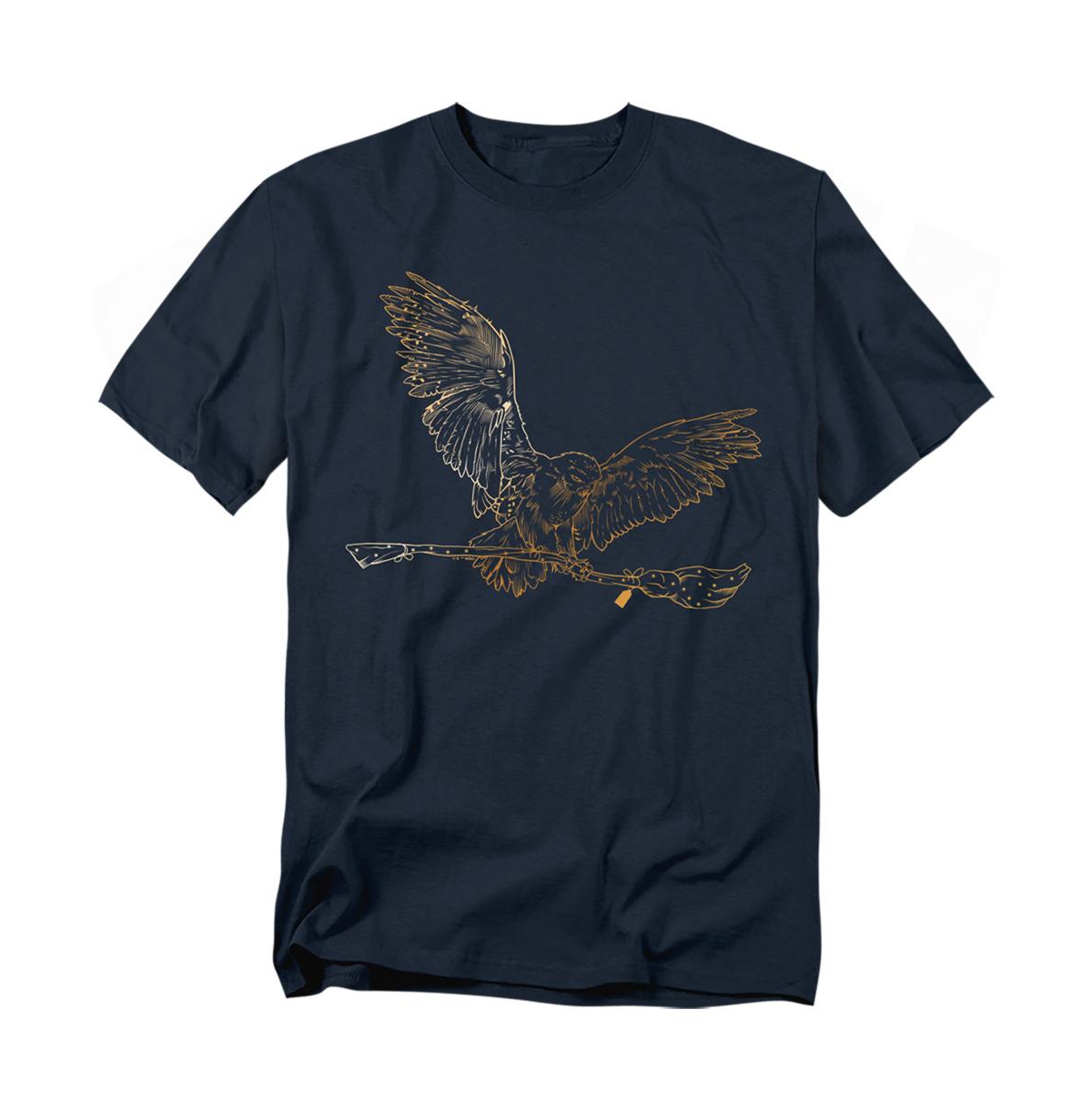 Click here for Harry Potter Mens Magical Owl Ride T Shirt - Navy prices