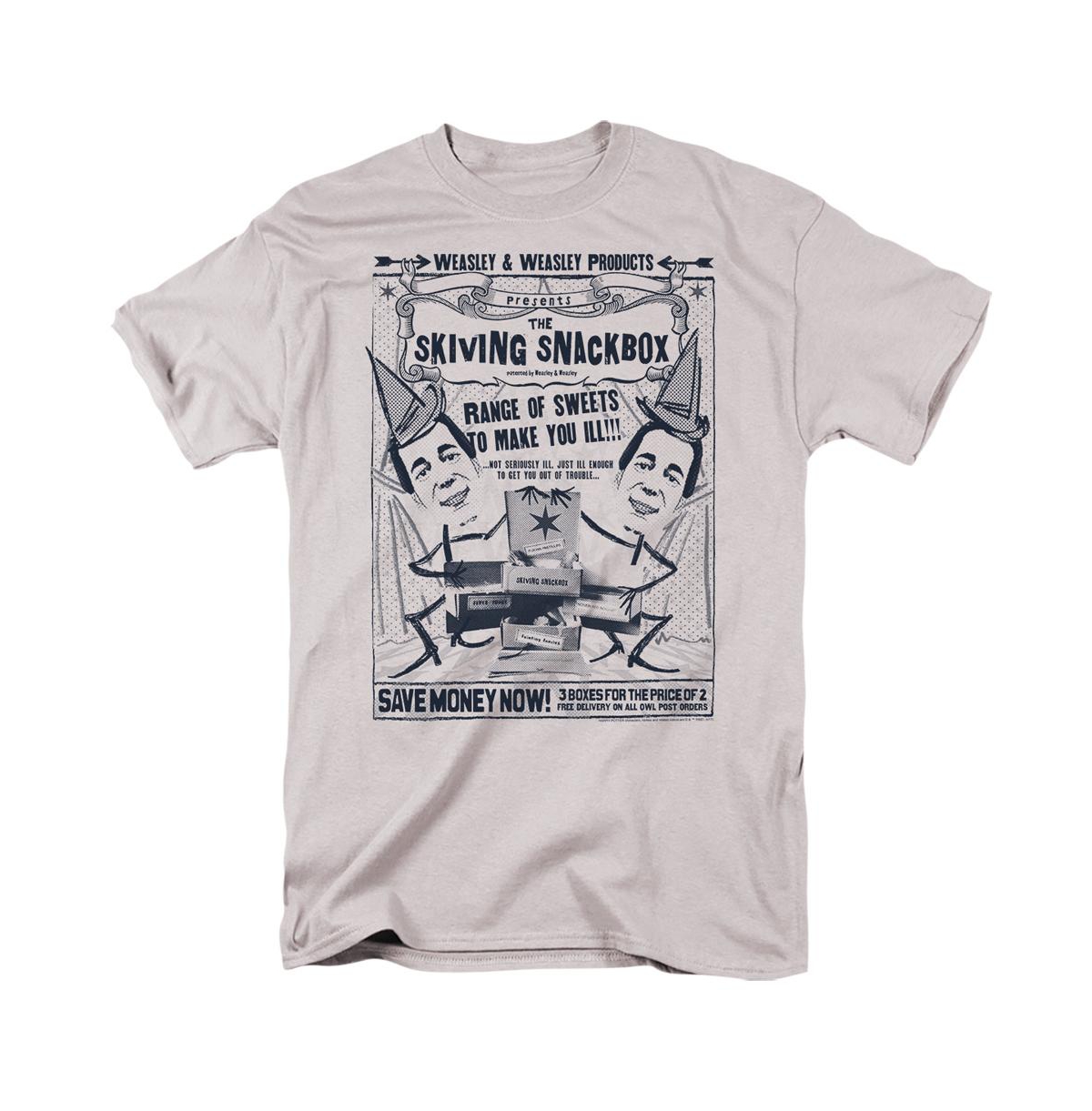Click here for Harry Potter Mens Skiving Snackbox T Shirt - Silve... prices