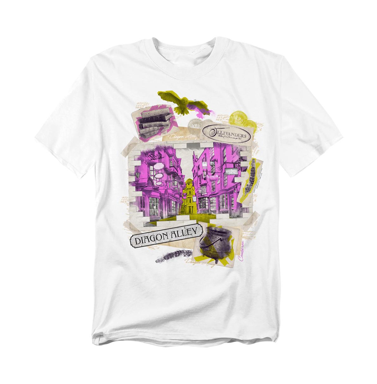 Click here for Harry Potter Mens Diagon Alley Location T Shirt -... prices