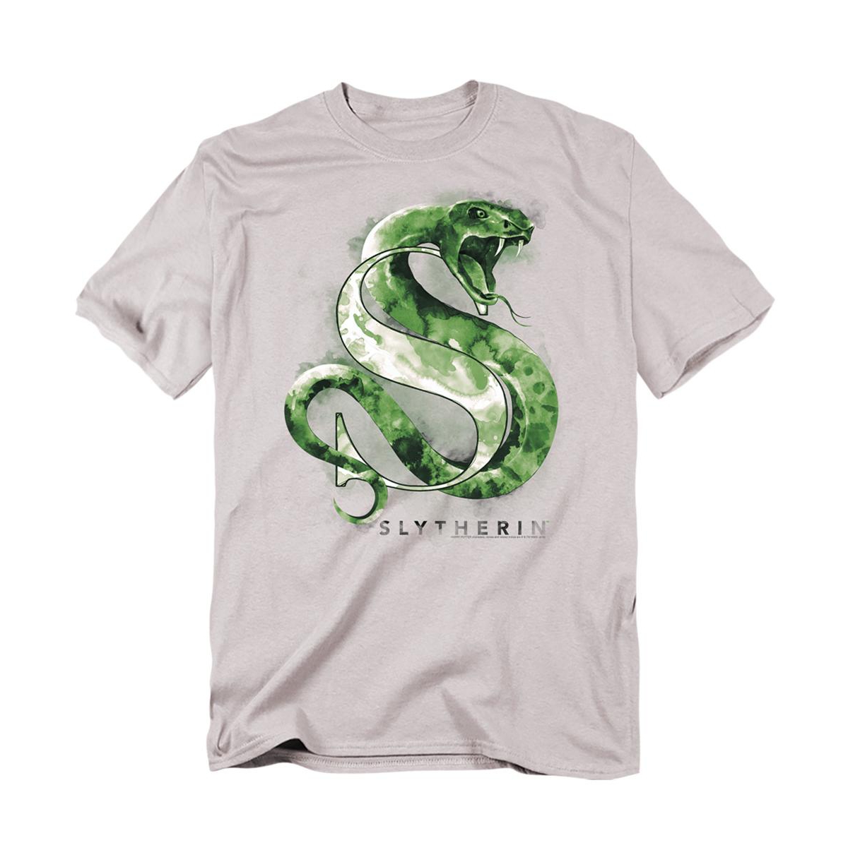 Click here for Harry Potter Mens Slytherin Watercolor Crest T Shi... prices
