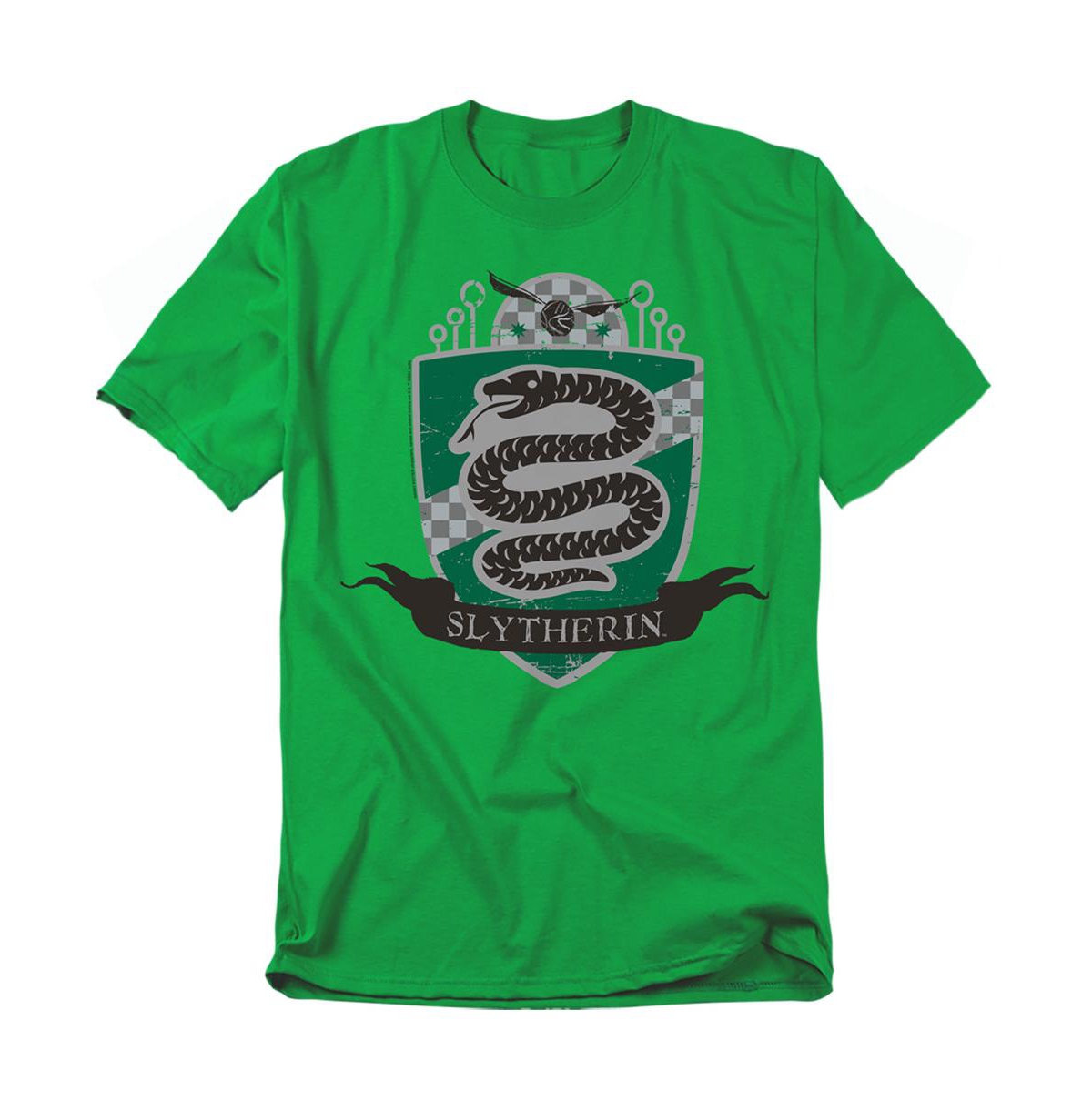 Click here for Harry Potter Mens Slythrerin Quidditch Shield T Sh... prices