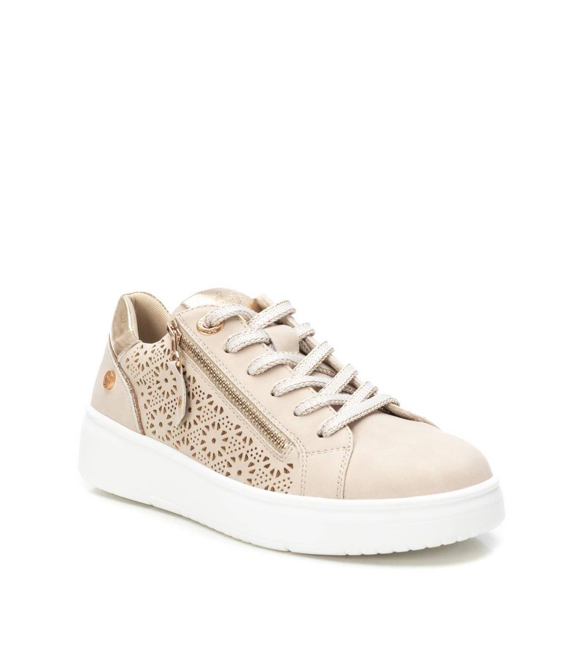 Click here for Womens Casual Sneakers By Xti - Beige prices