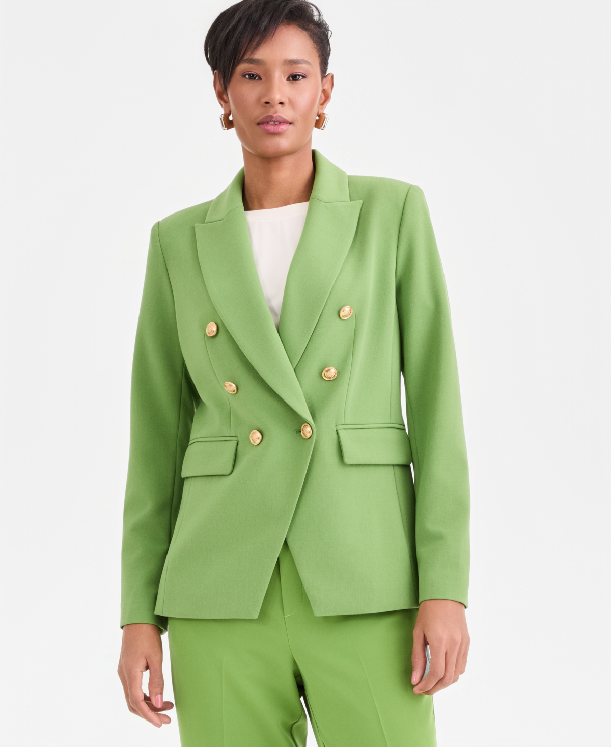 Click here for I.n.c. International Concepts Womens Double-Breast... prices