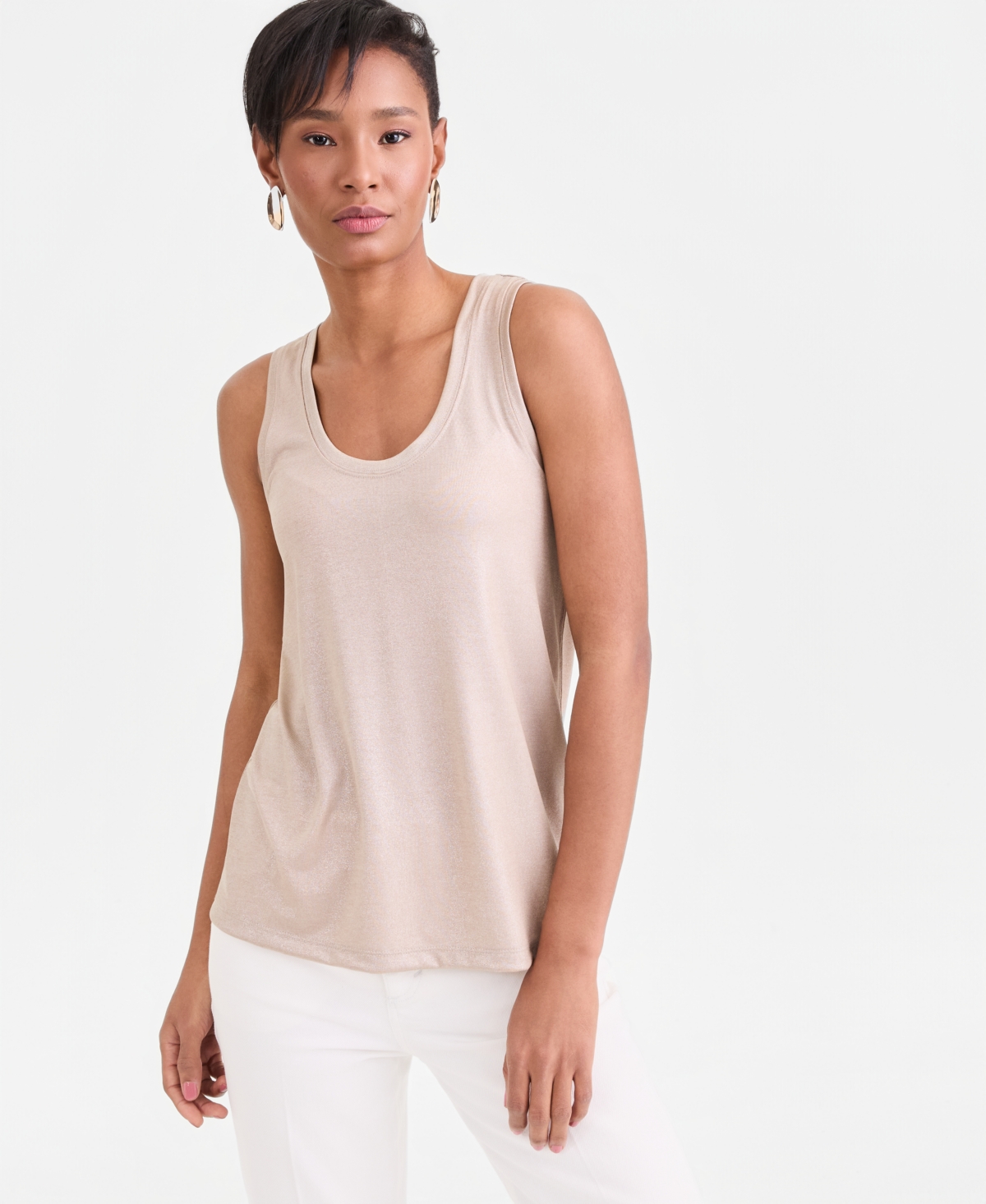 Click here for I.n.c. International Concepts Womens Shine Tank To... prices