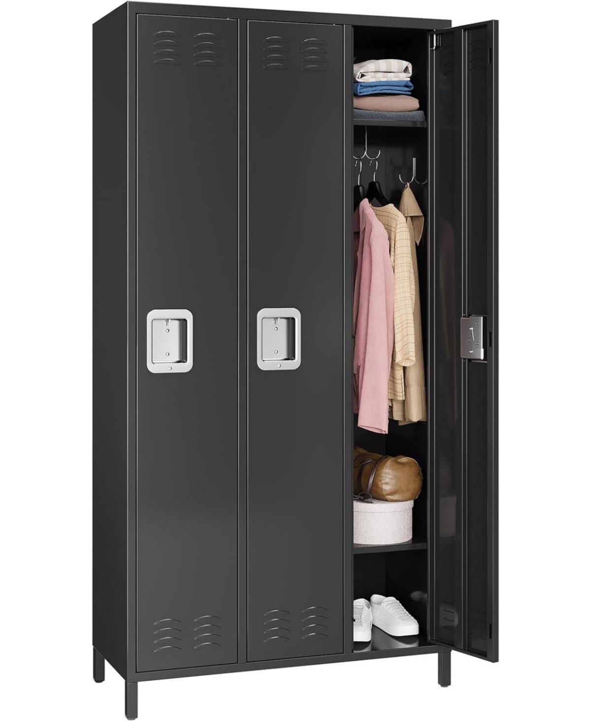 Click here for gaomon 72 Tall 3-Door Metal Office Storage Cabinet... prices