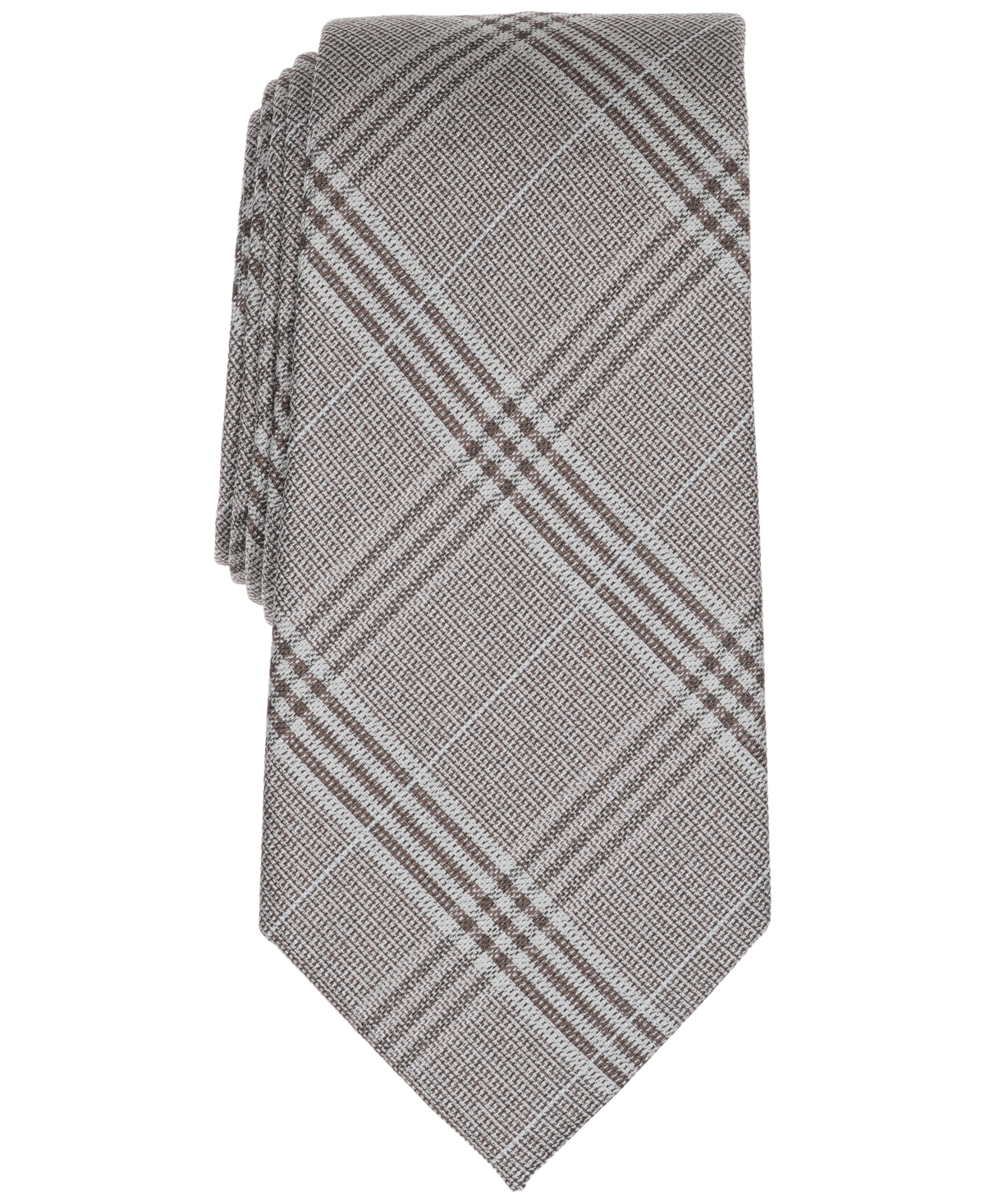 Click here for Michael Kors Mens Lascaux Plaid Tie - Taupe prices
