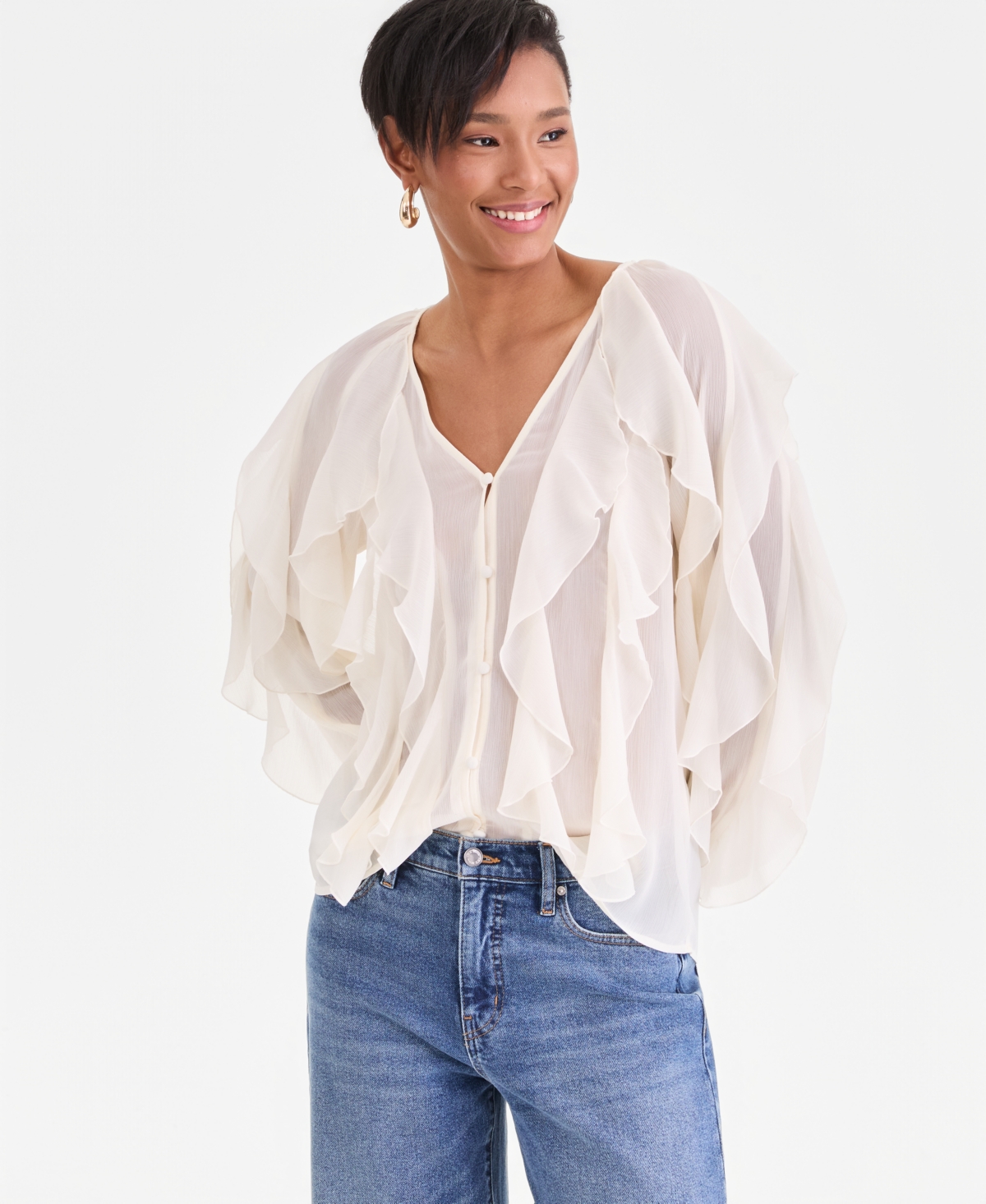 Click here for I.n.c. International Concepts Womens Long-Sleeve R... prices