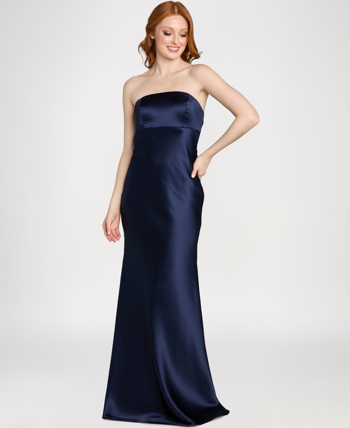 Click here for Morgan & Company Juniors Strapless Rhinestone Ball... prices