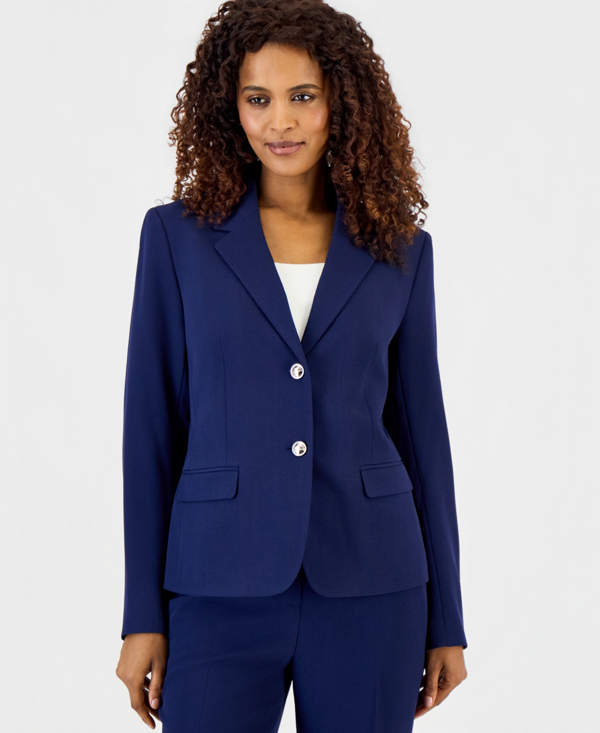 Click here for Kasper Two-Button Blazer  Regular and Petite - Kas... prices